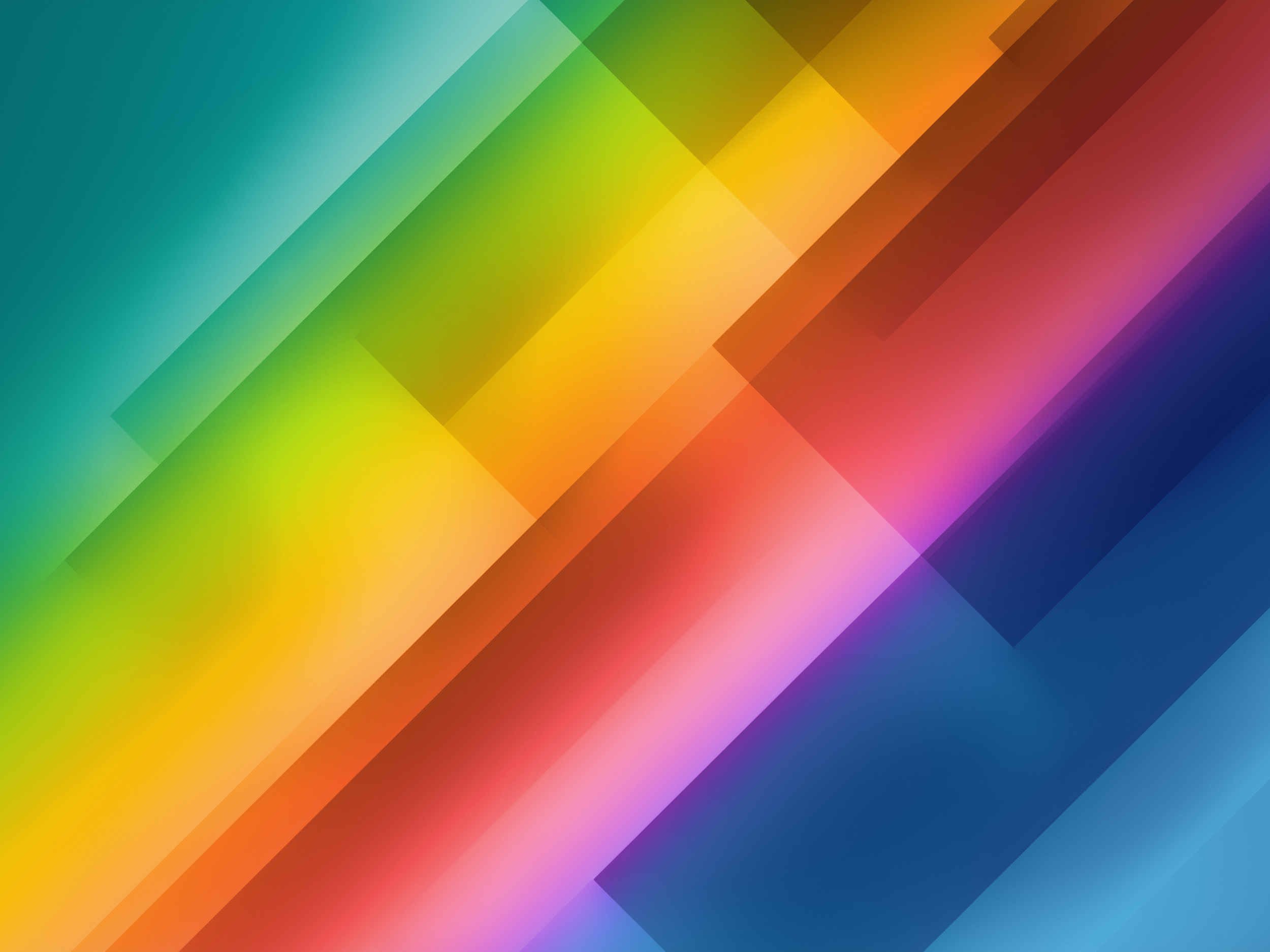 Rainbow Shapes Best Wallpapers For iPad Pro Or iPad Air M3 M4 M5 iPadOS ...