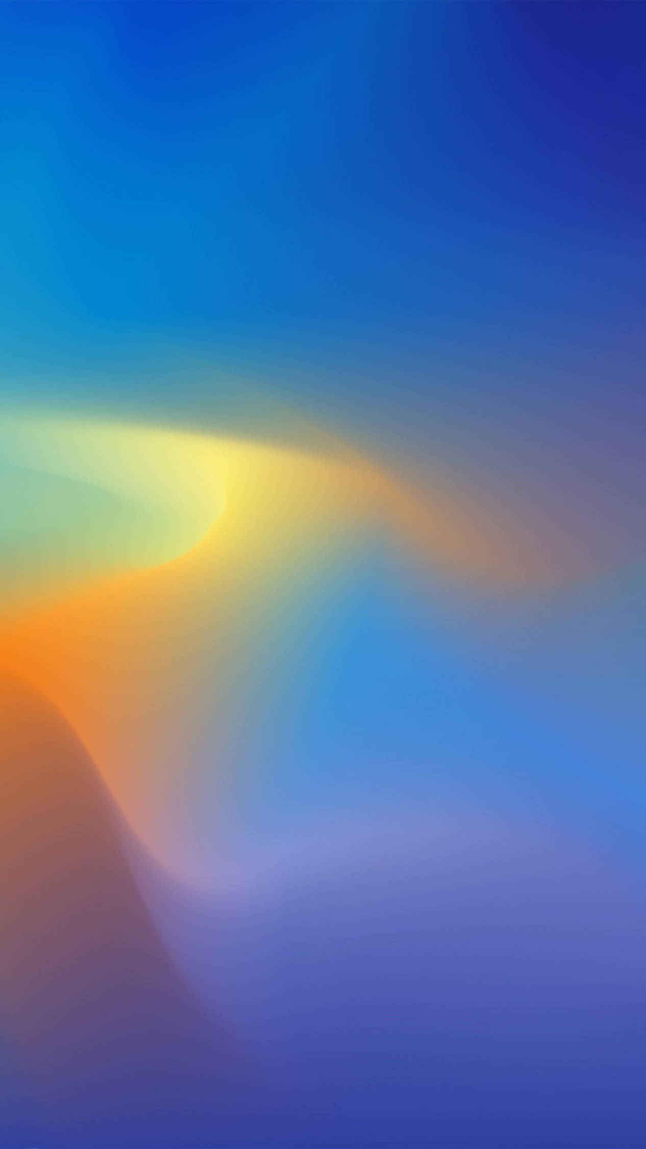 4K Android Gradient Blue — Download Free iPhone Wallpapers
