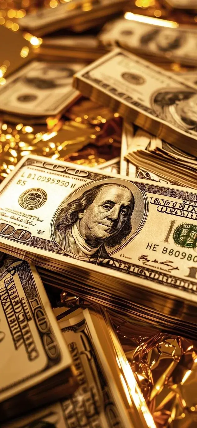 American Money Gold Dollar Bills Cash Money USD Currency Bills Best Top ...