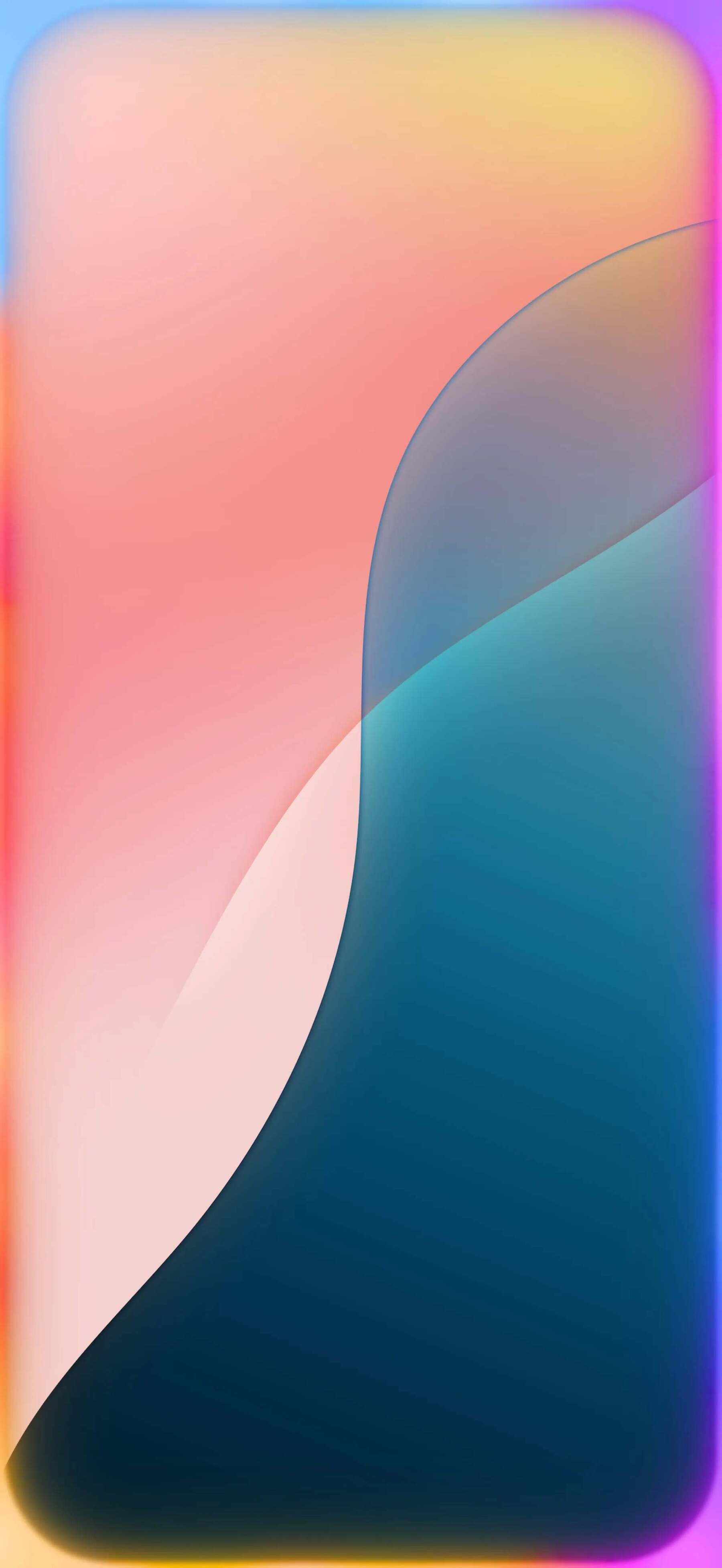 Apple Intelligence Glow Baby Color Default Wallpapers For iPhone 17 Pro Max And iPhone Air ...