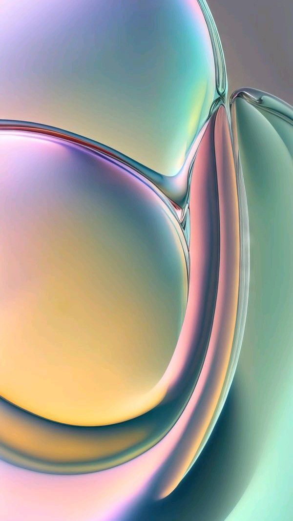 Colorful 3D Liquid Bubble Best New Wallpapers For Liquid Glass On ...