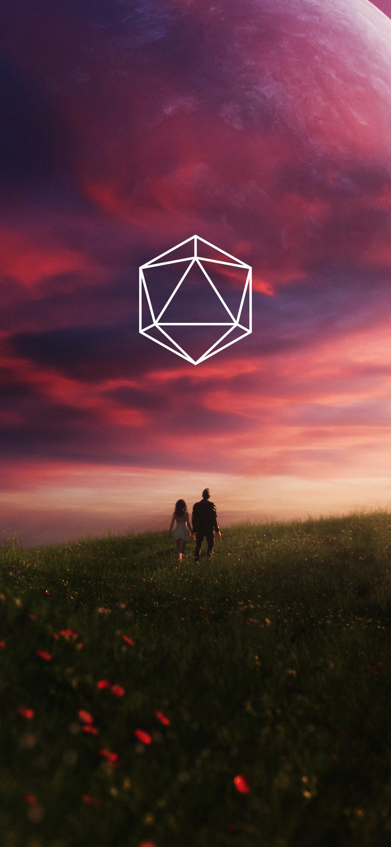 Couple Dreamlike Iconography Best Apple iOS Home Screen And Lock Screen ...