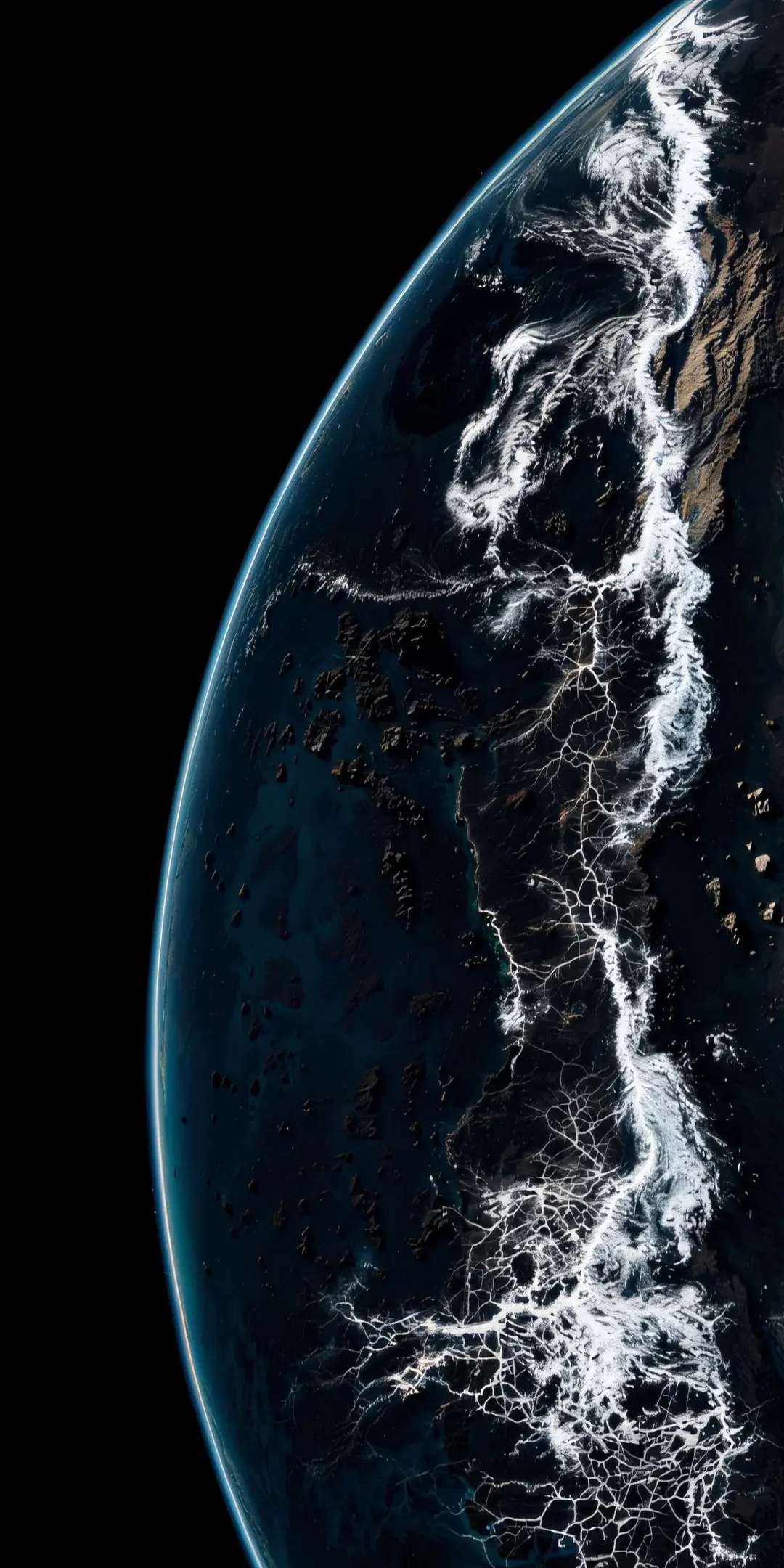 Earth Planet Curvature Best iPhone Wallpapers Backgrounds And ...