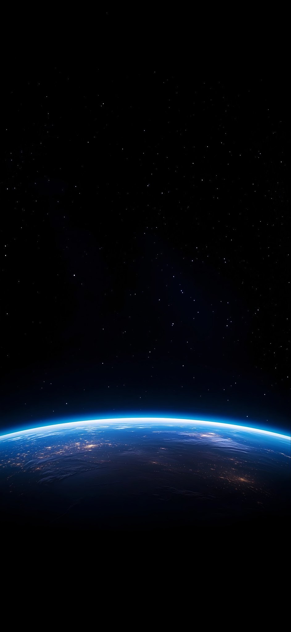 Earths Atmosphere Deep Space Black Stars Galaxy Best HD 4K Wallpapers ...