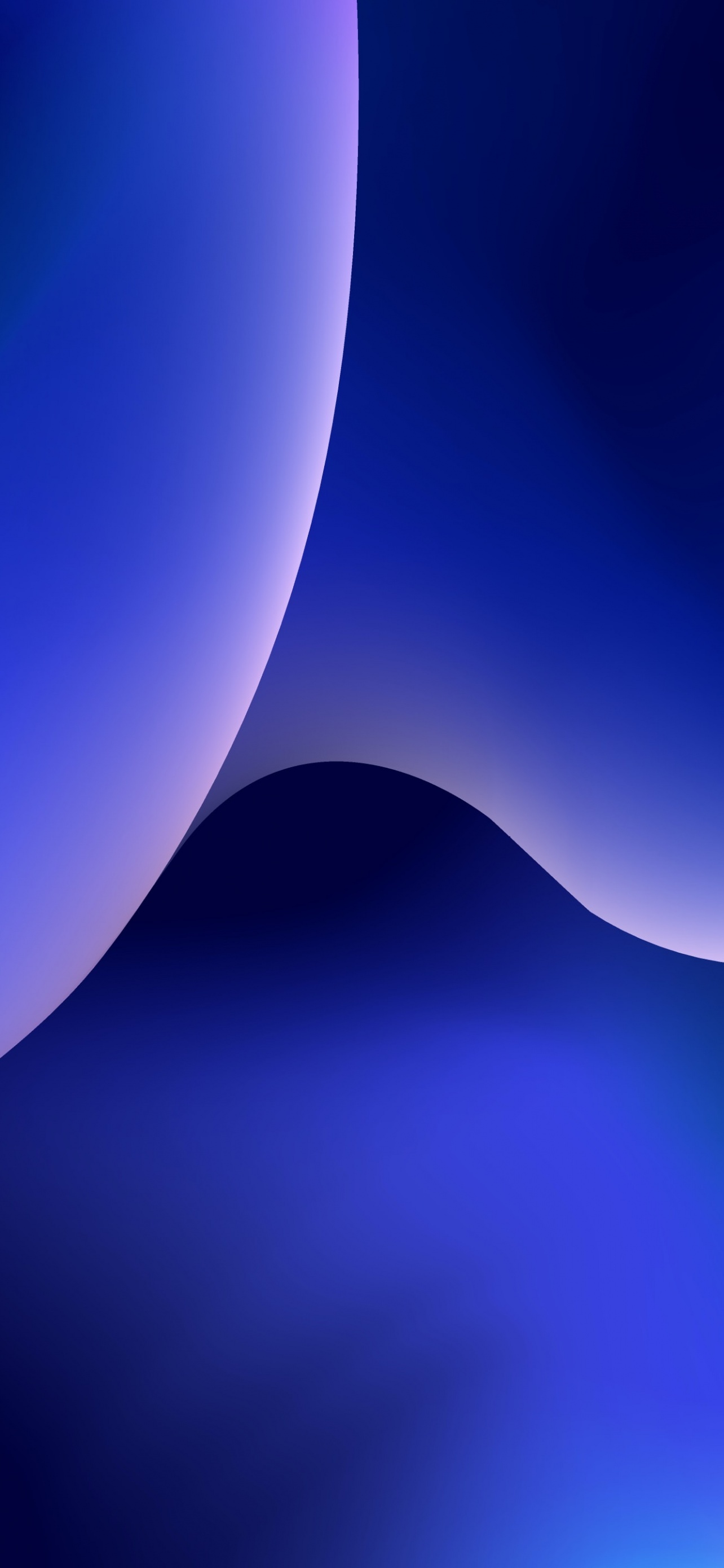 iOS Blue Background Texture Curves Digital Art Stock — Free iPhone ...