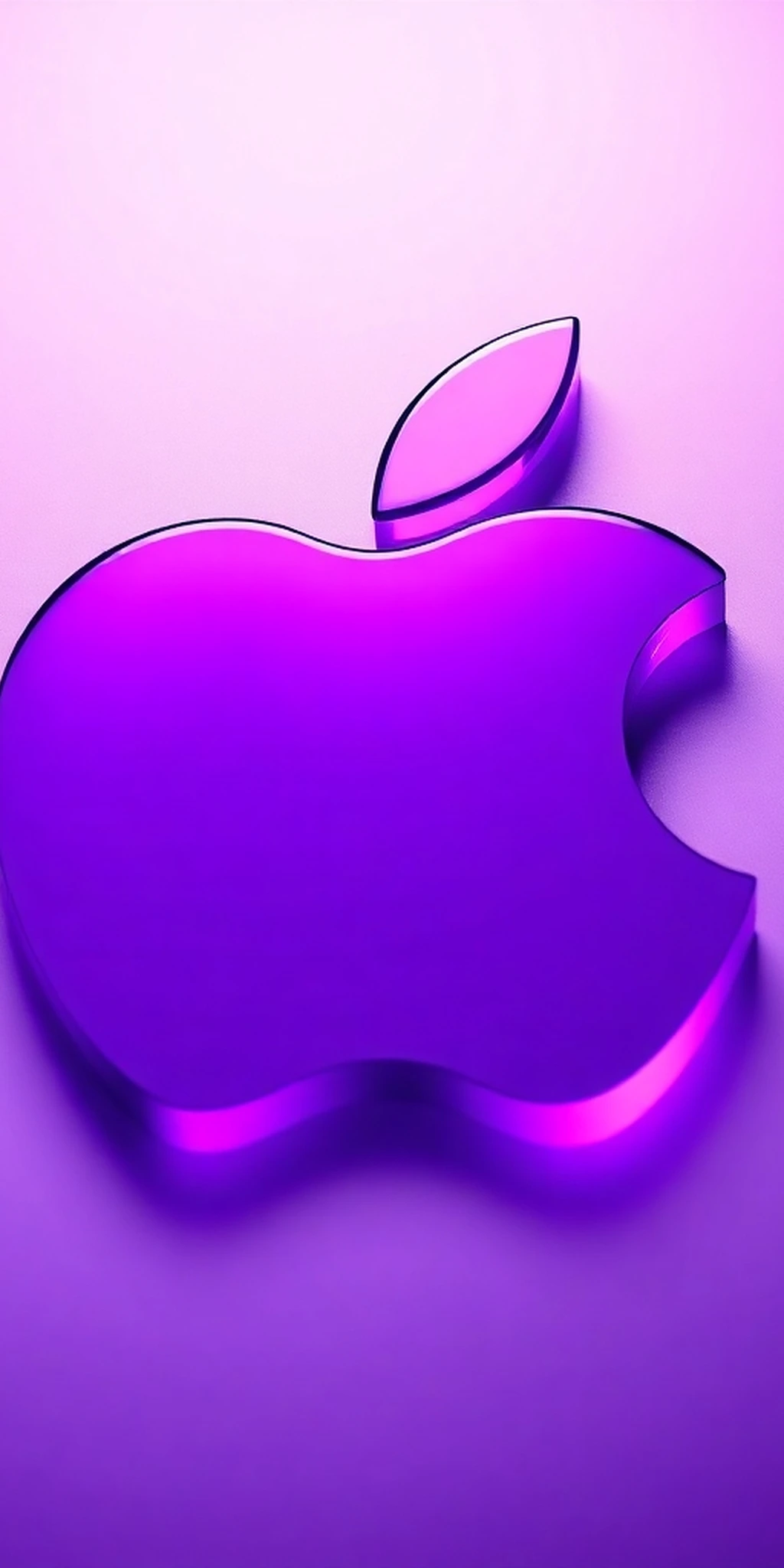 Apple Logo Purple Liquid Glass iOS 26 iPhone 17 Pro Max And iPhone Air ...