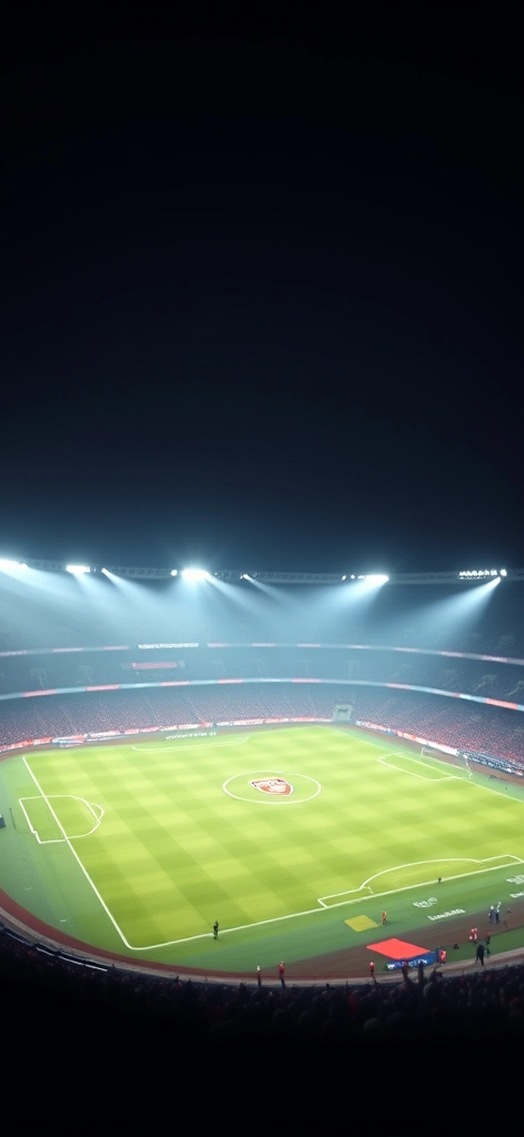 Arsenal FC On Windy Night At Emirates Stadium — Free iPhone Wallpaper ...
