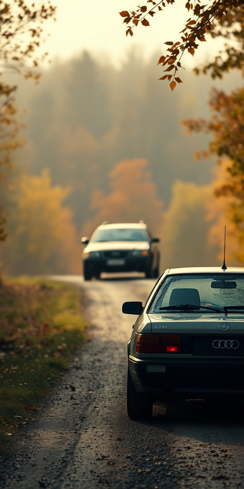 Audi 1993 Car Autumn — Free iPhone Wallpaper (4K/HD) | 2025