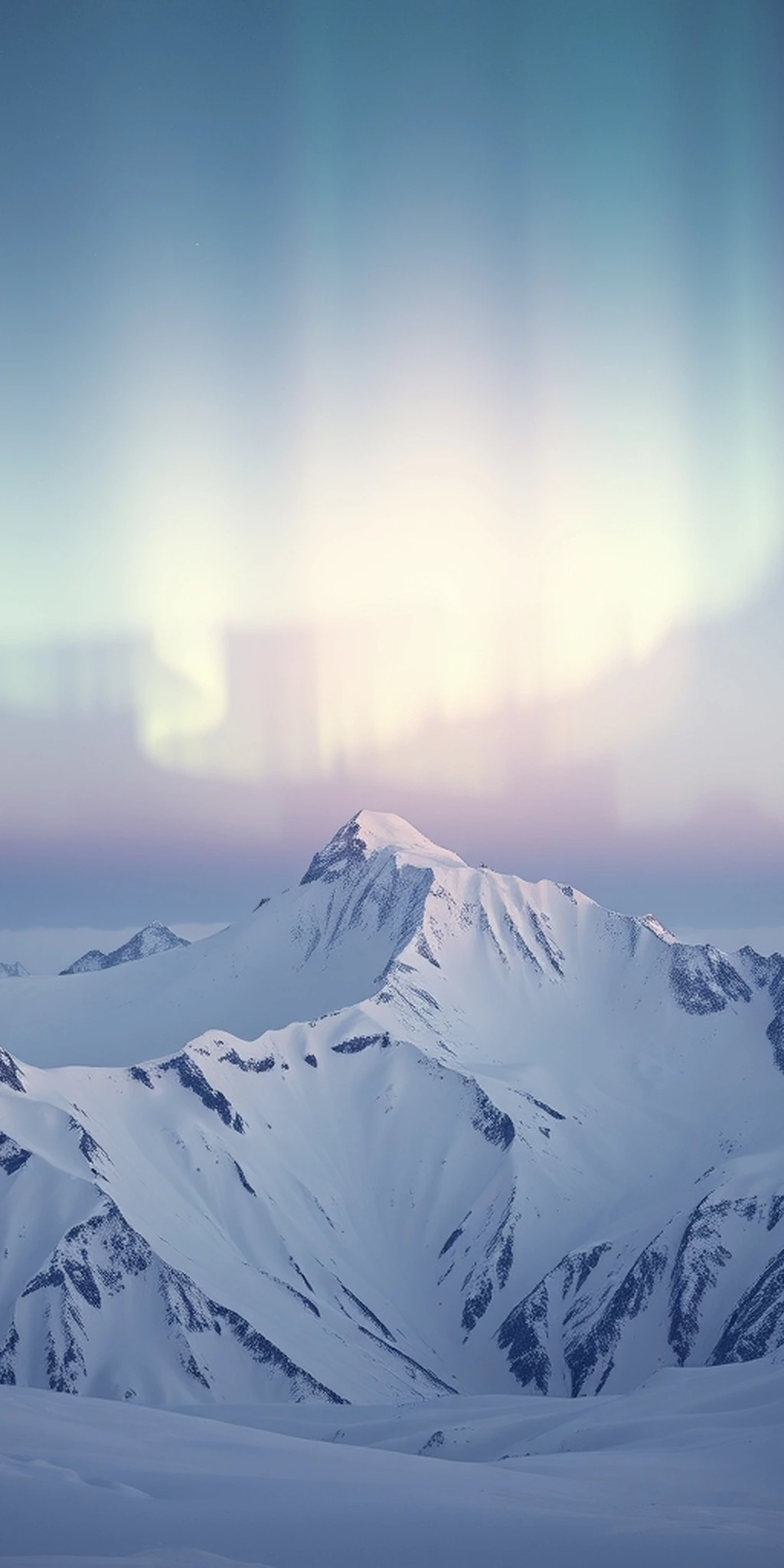 Aurora Borealis Snowcapped Mountains Nature 2K Landscape — Free iPhone Wallpaper (4K/HD) | 2026
