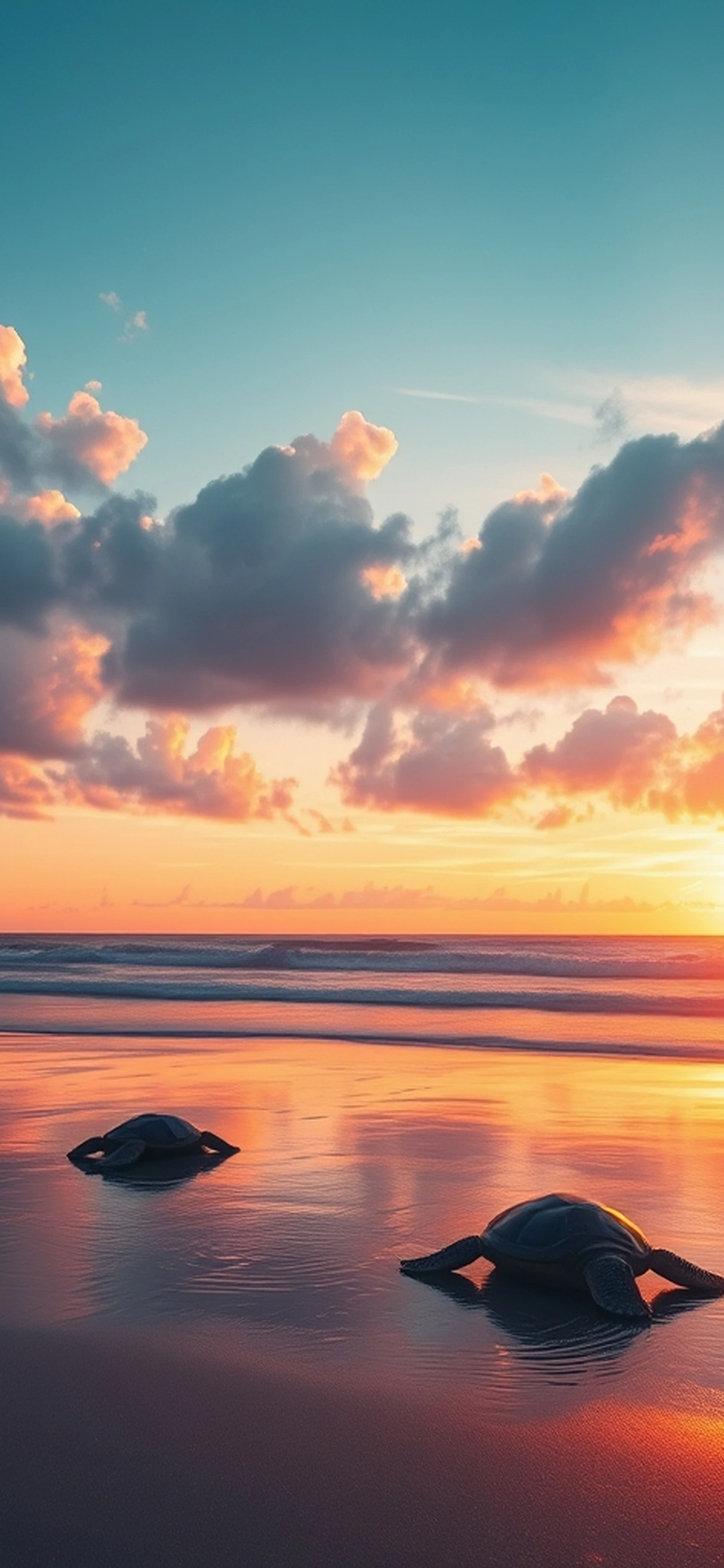 Most Popular Beach Sunset Clouds Wallpapers