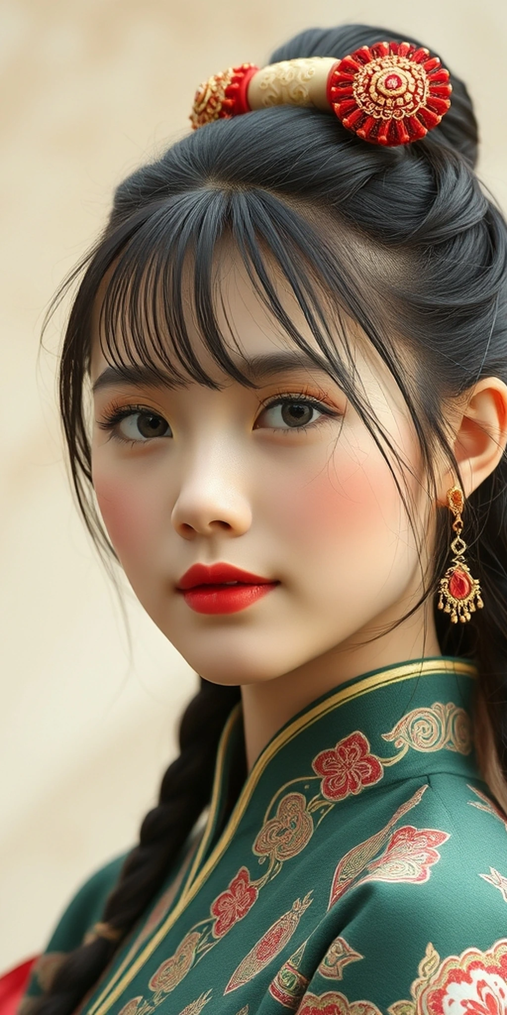 Beautiful Girl Form China Chinese — Free iPhone Wallpaper (4K/HD) | 2026