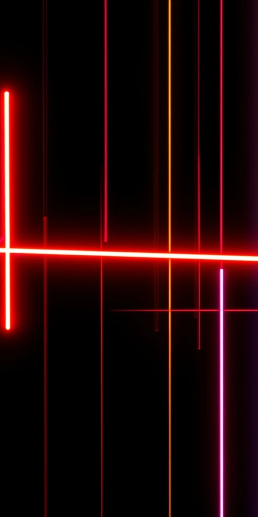 Bright Neon Abstract Lines — Free iPhone Wallpaper (4K/HD) | 2025