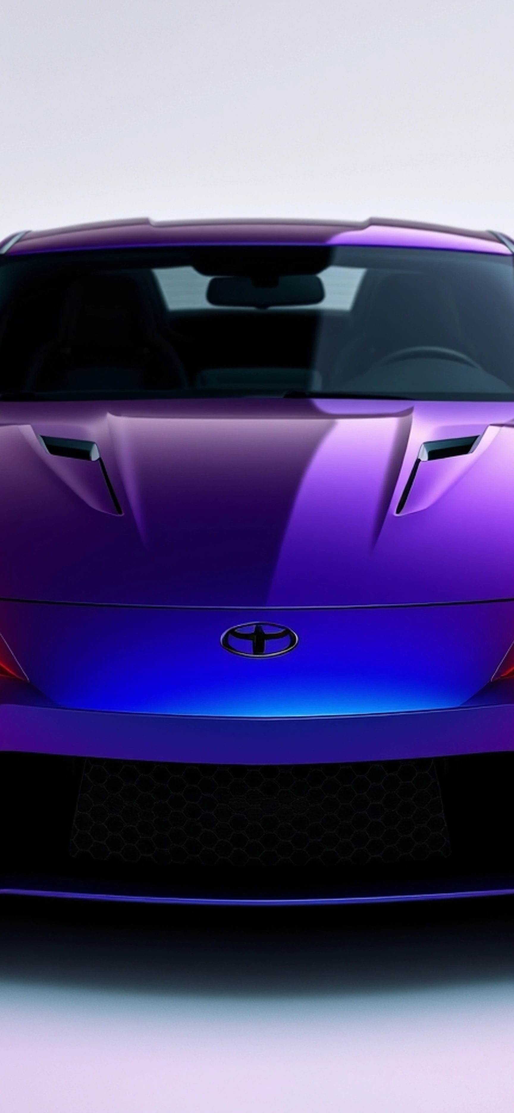 Car Front Toyota Purple Cars — Free iPhone Wallpaper (4K/HD) | 2025