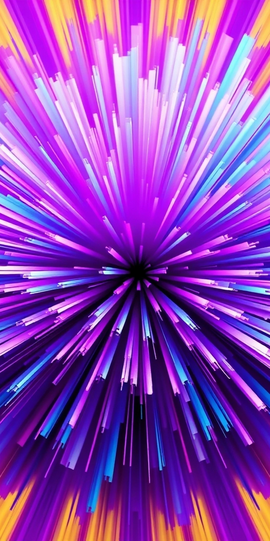 Colorful Burst With Primary Colors Of Purple And Blue. Dramatic, Apple ...