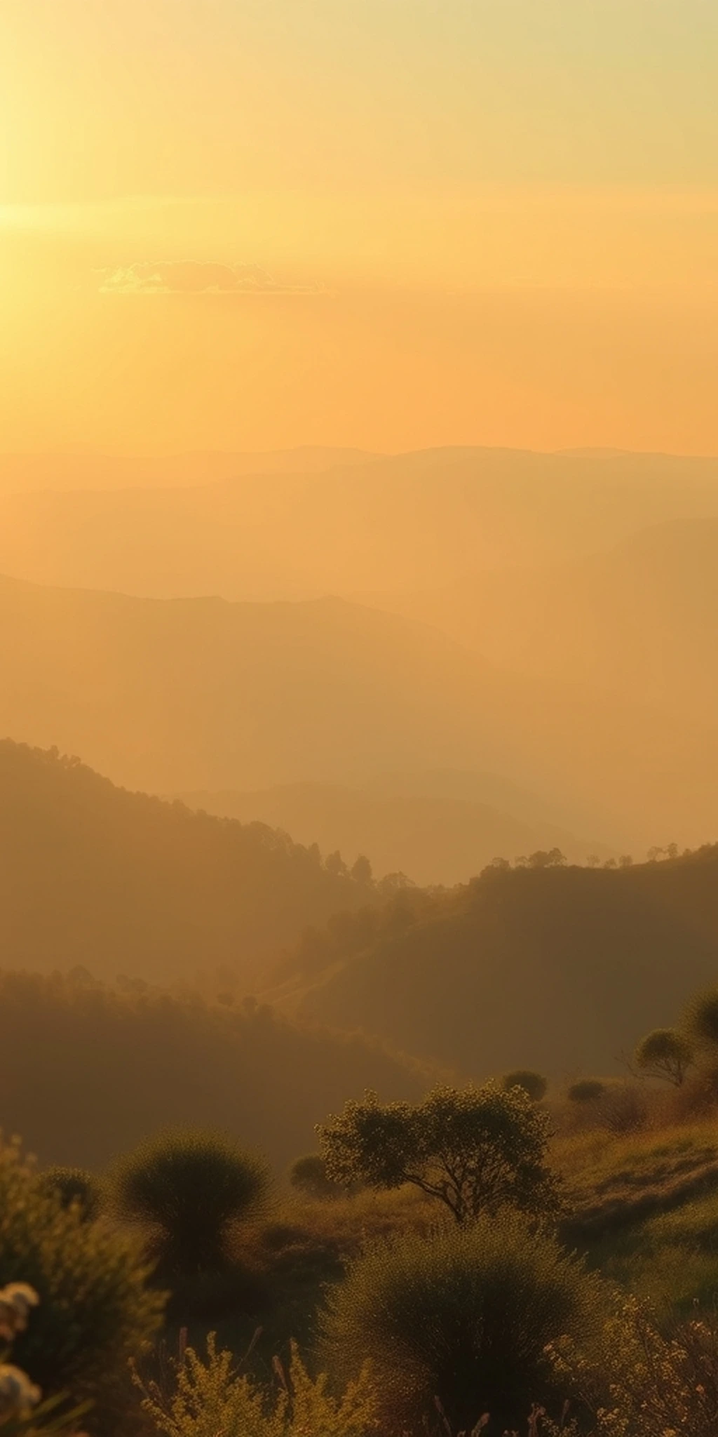 Beautiful Scenery With Sun Rays And Positivity Fulled — Free iPhone ...