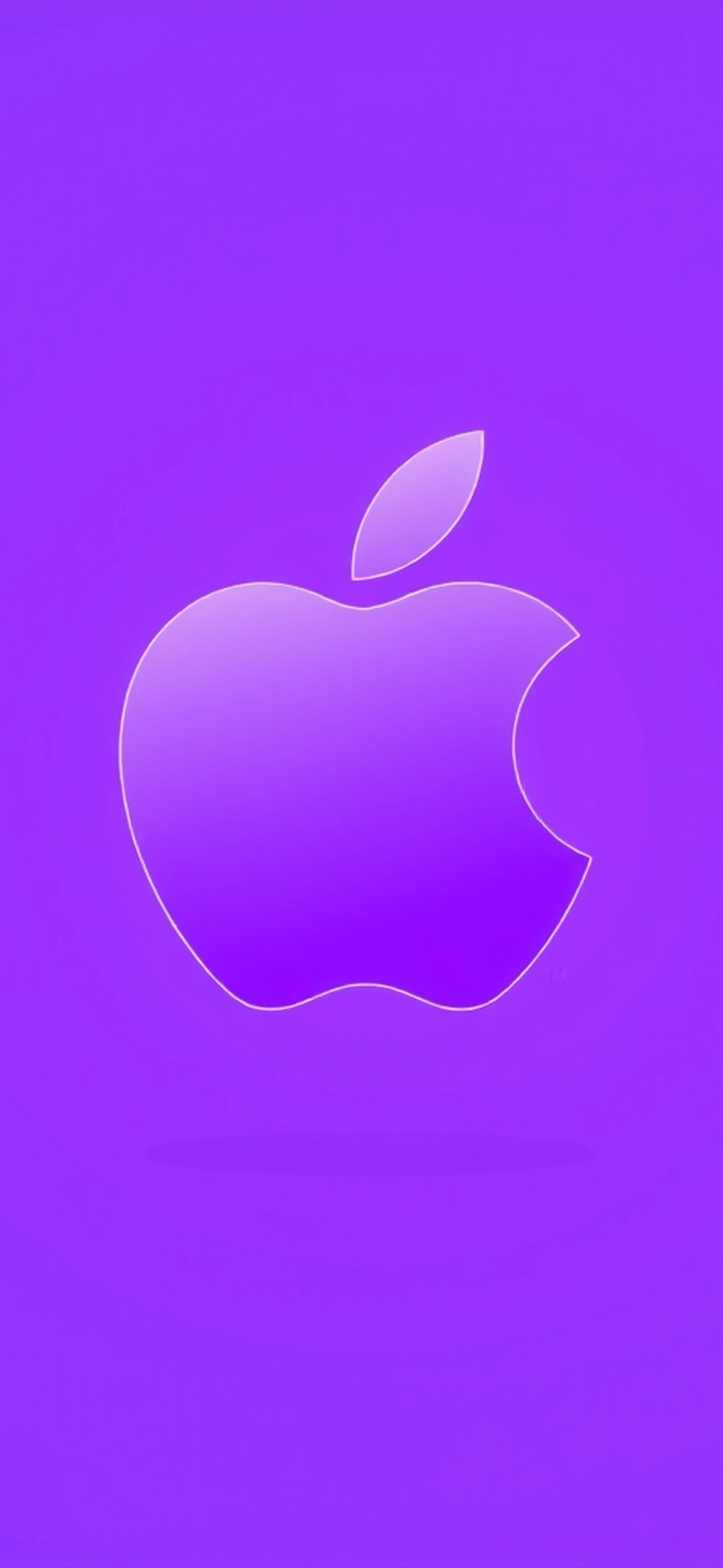 Apple Logo Color Light Violet — Free iPhone Wallpaper (4K/HD) | 2025