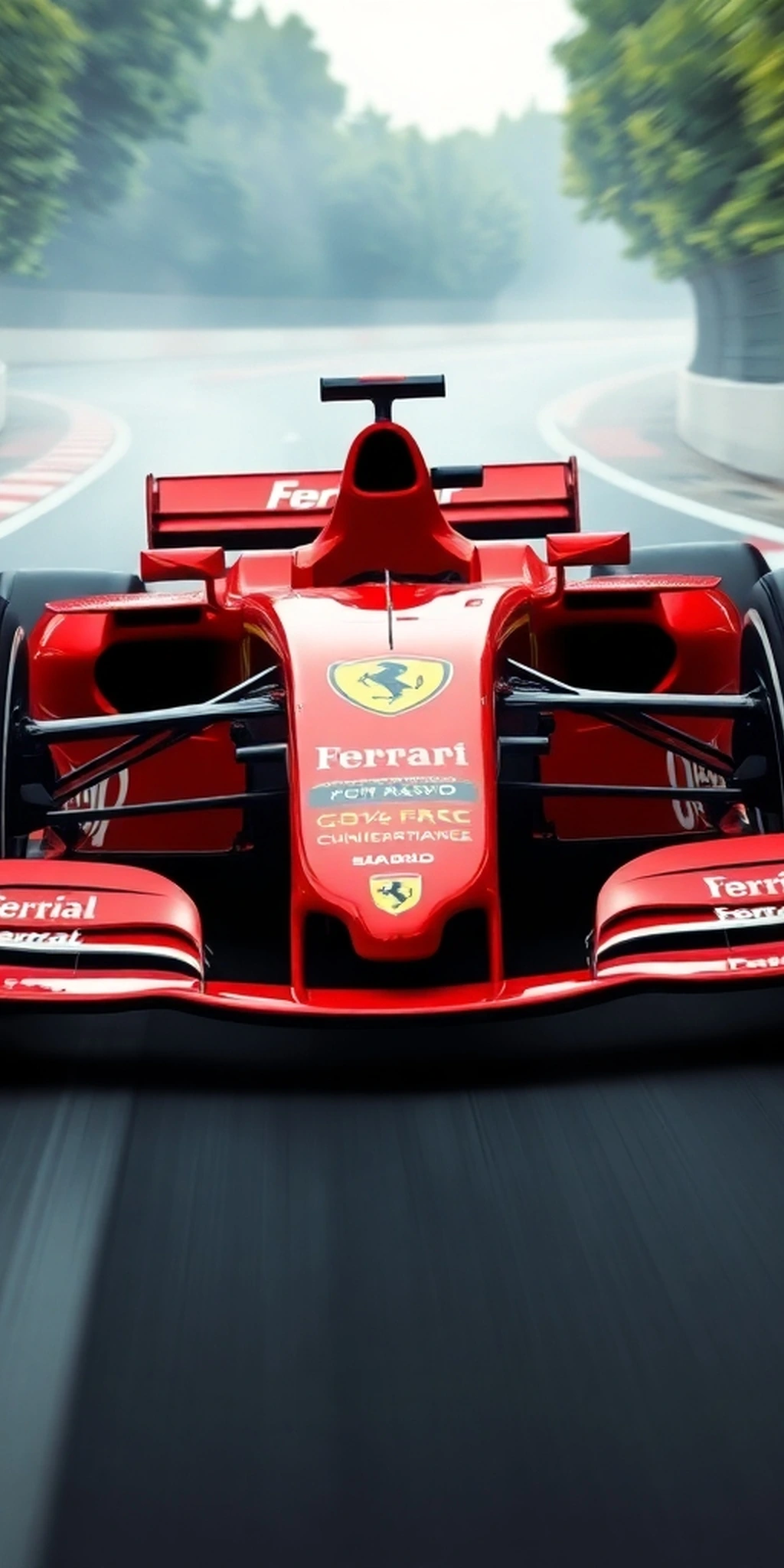 Ferrari Car Race Track — Free iPhone Wallpaper (4K/HD) | 2025