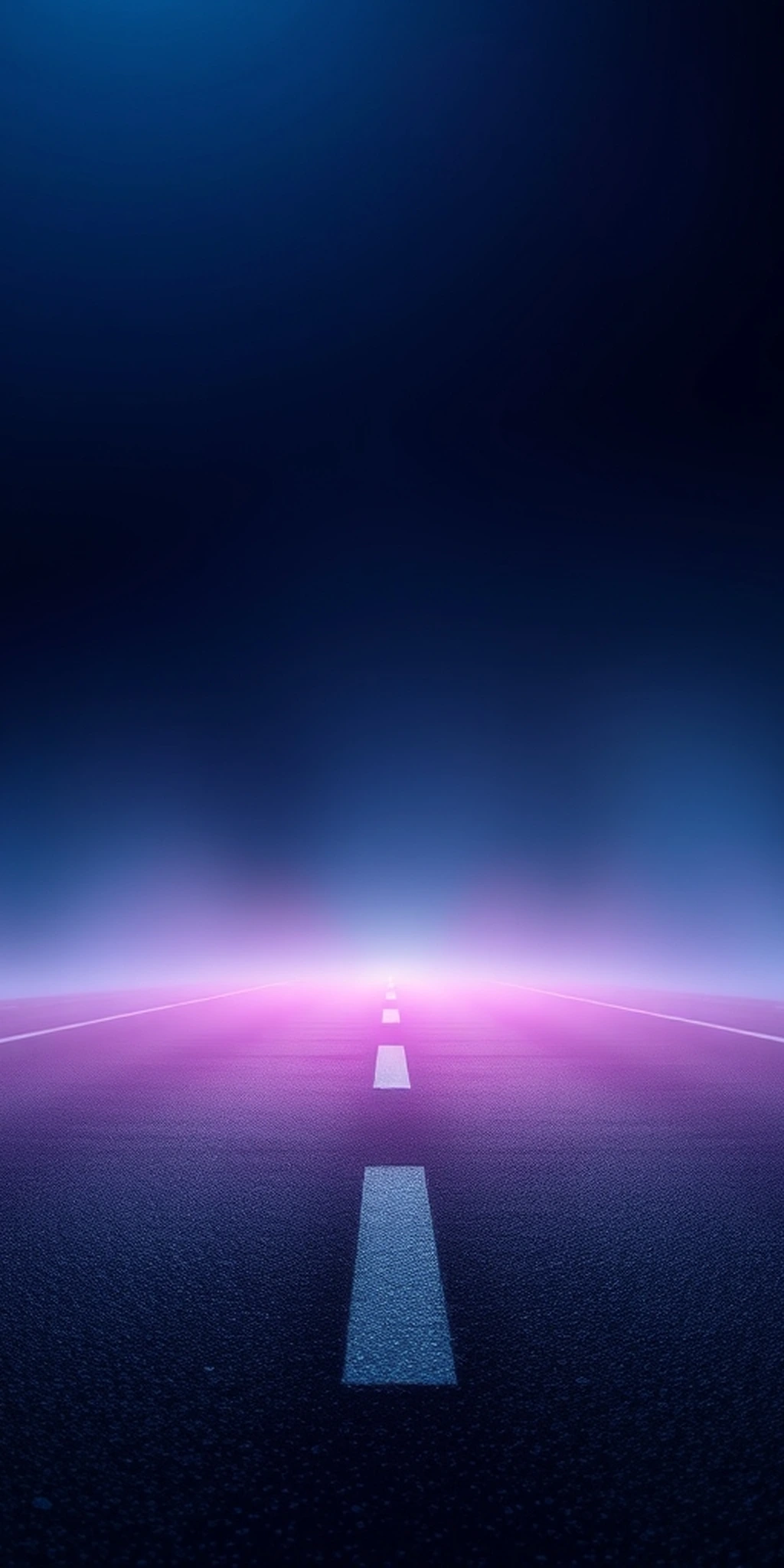 650 Spatial Dark Theme Night Road — Free iPhone Wallpaper (4K/HD) | 2025
