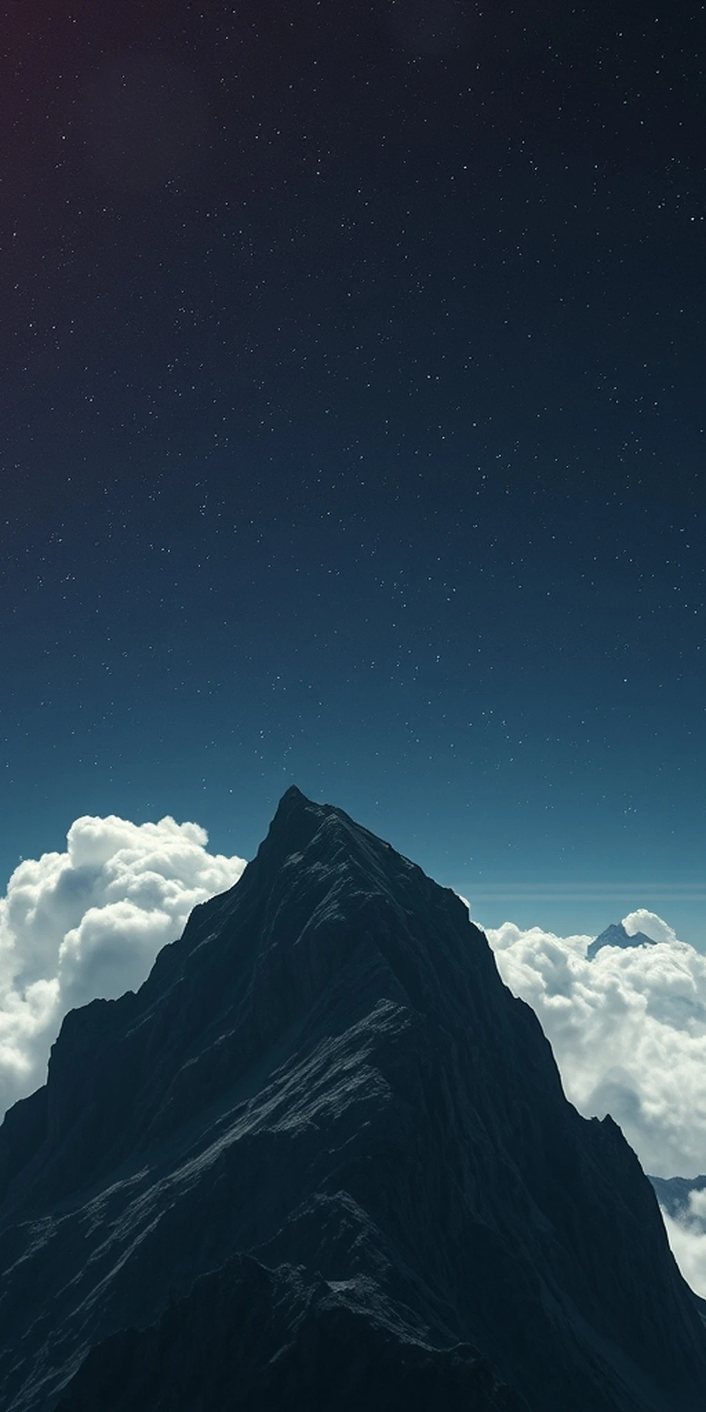 High Mountains Stars With A Beautiful Sky Nature Landscapes 2K — Free ...