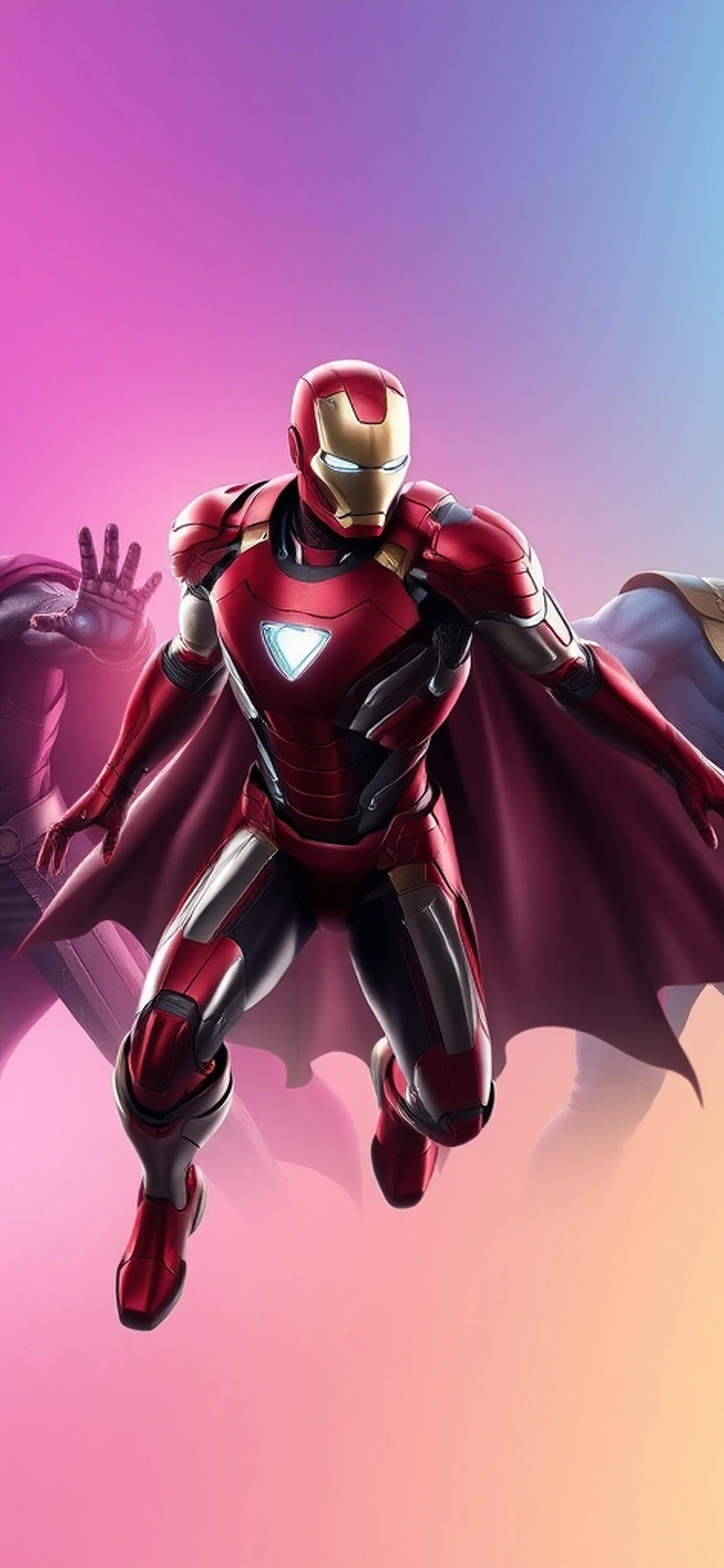 Marvel Characters Ironman Thor Hulk And Thanos iPhone Pro Iconic Moment ...