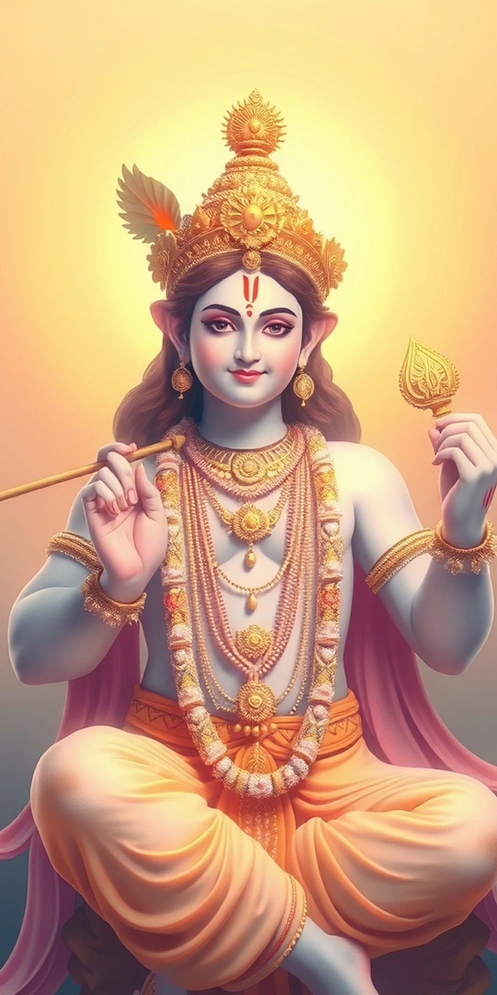 Jay Shree Krishna Indian — Free iPhone Wallpaper (4K/HD) | 2025