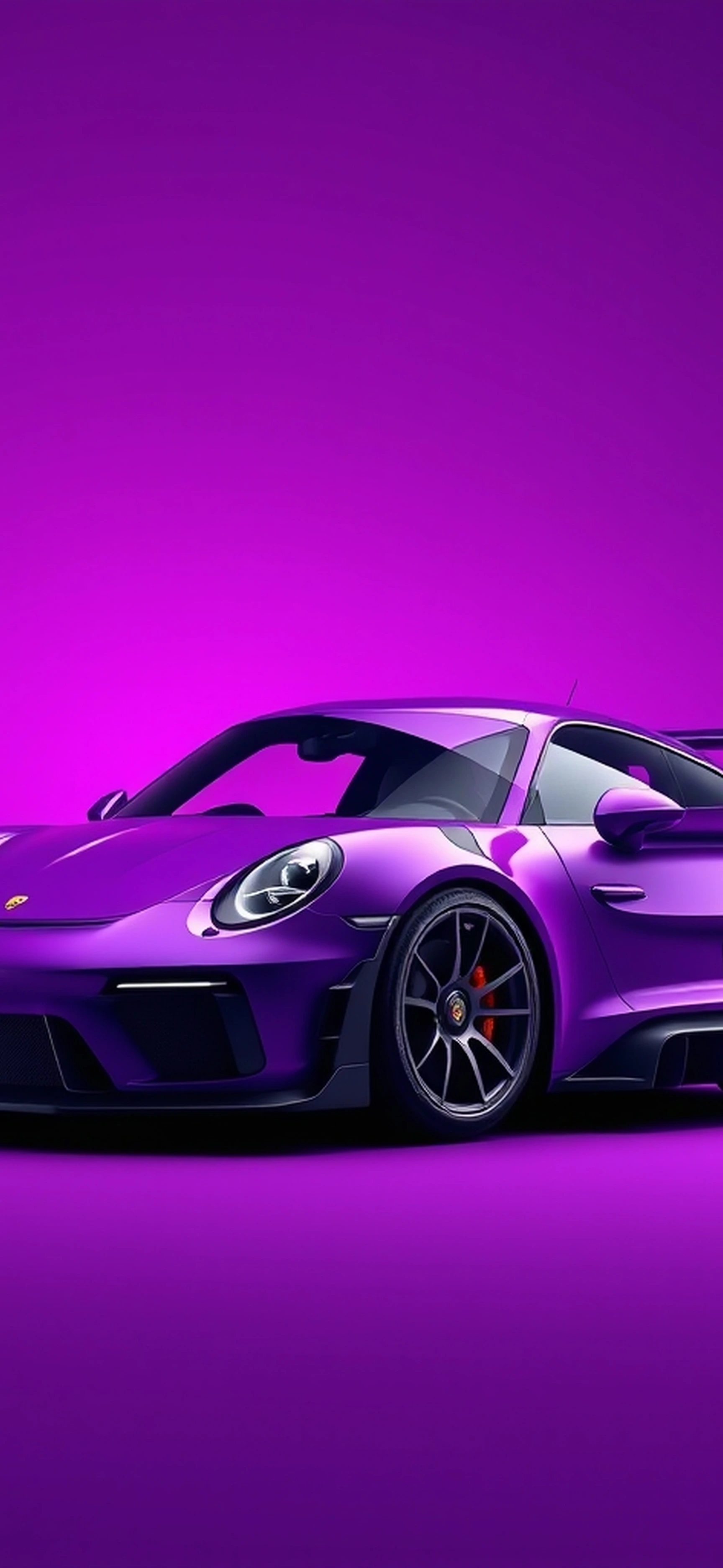 Purple Porsche Gt3 991 2025 In Profile On Purple Gradient Supercars ...