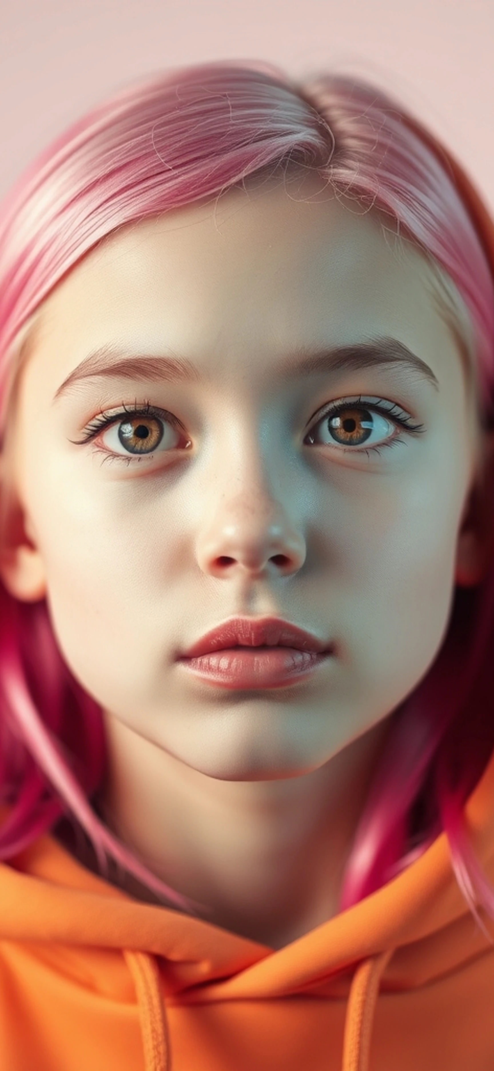 Pink Haired Girl Closeup — Free iPhone Wallpaper (4K/HD) | 2025