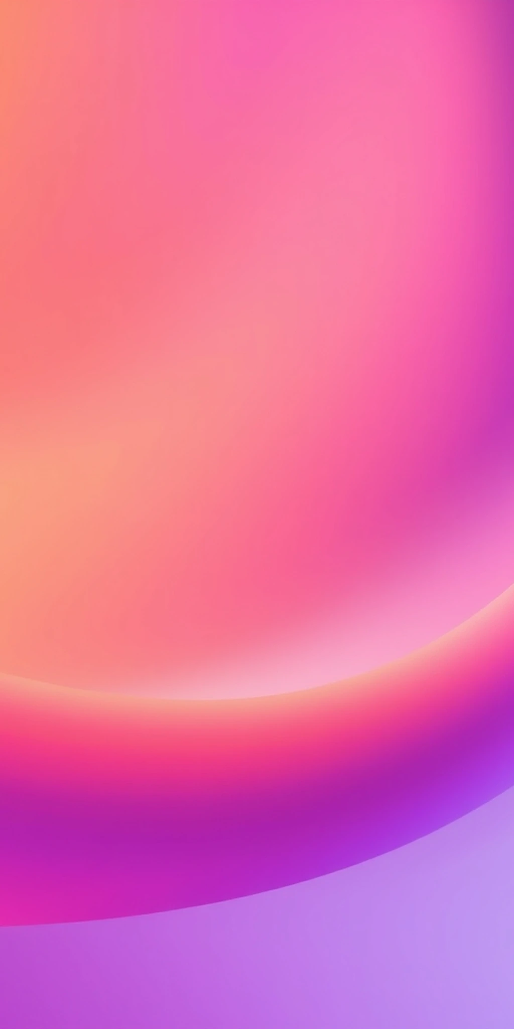 Purple Orange Abstract Some Curves Only Slightly Blurred — Free iPhone ...