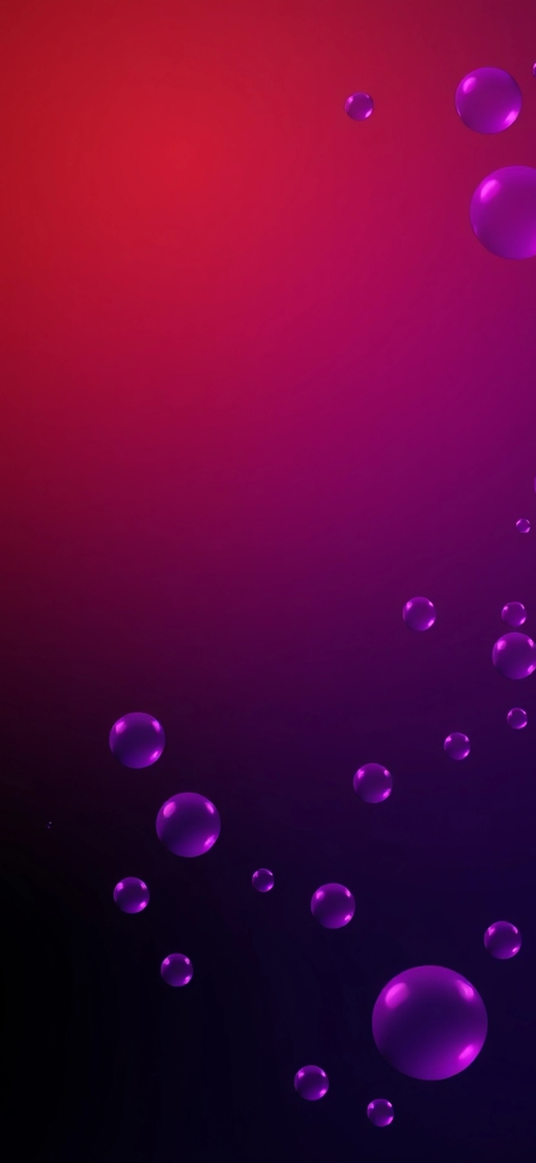 Purple Bubbles On A Black Background Moving Bubbles Dark Mode — Free ...