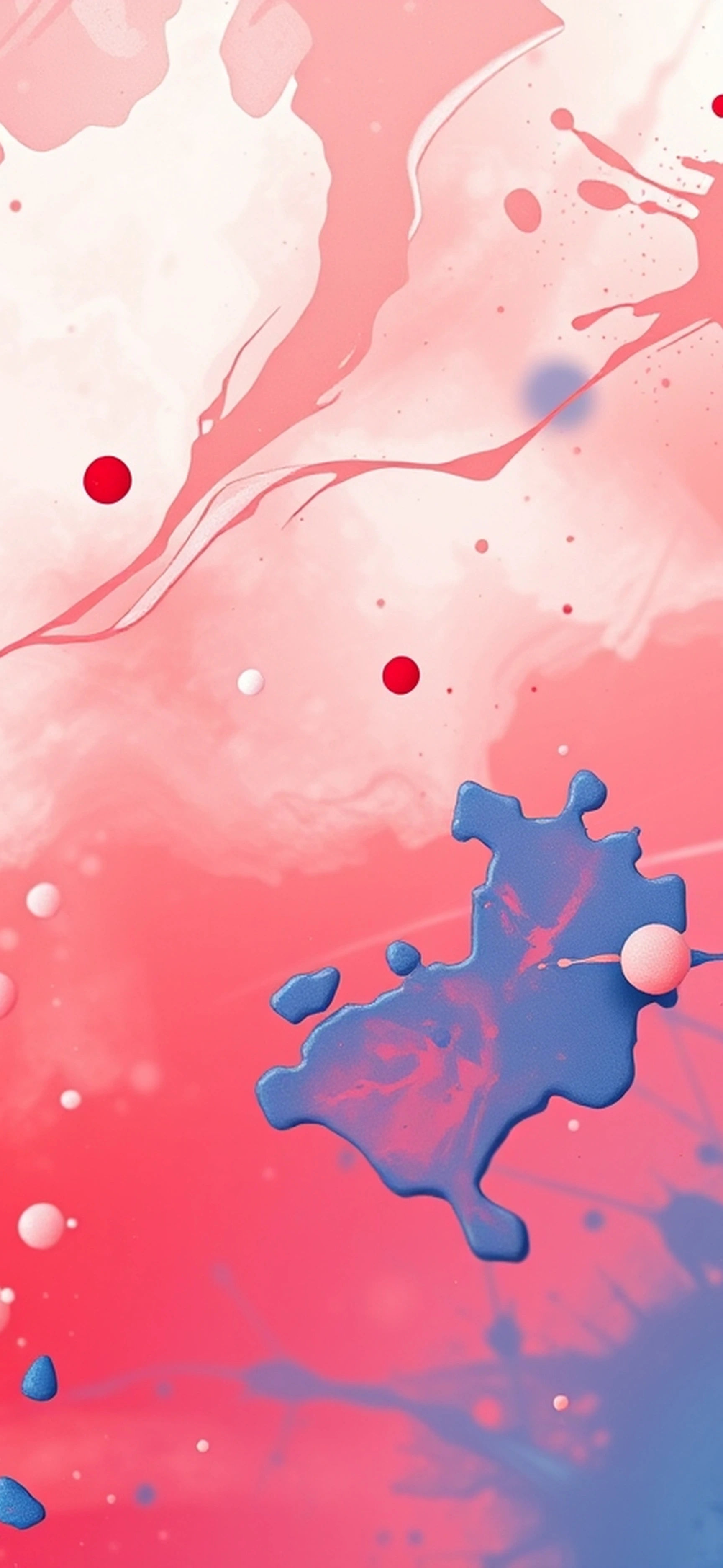 Red White And Blue Paint Splatter — Free iPhone Wallpaper (4K/HD) | 2025