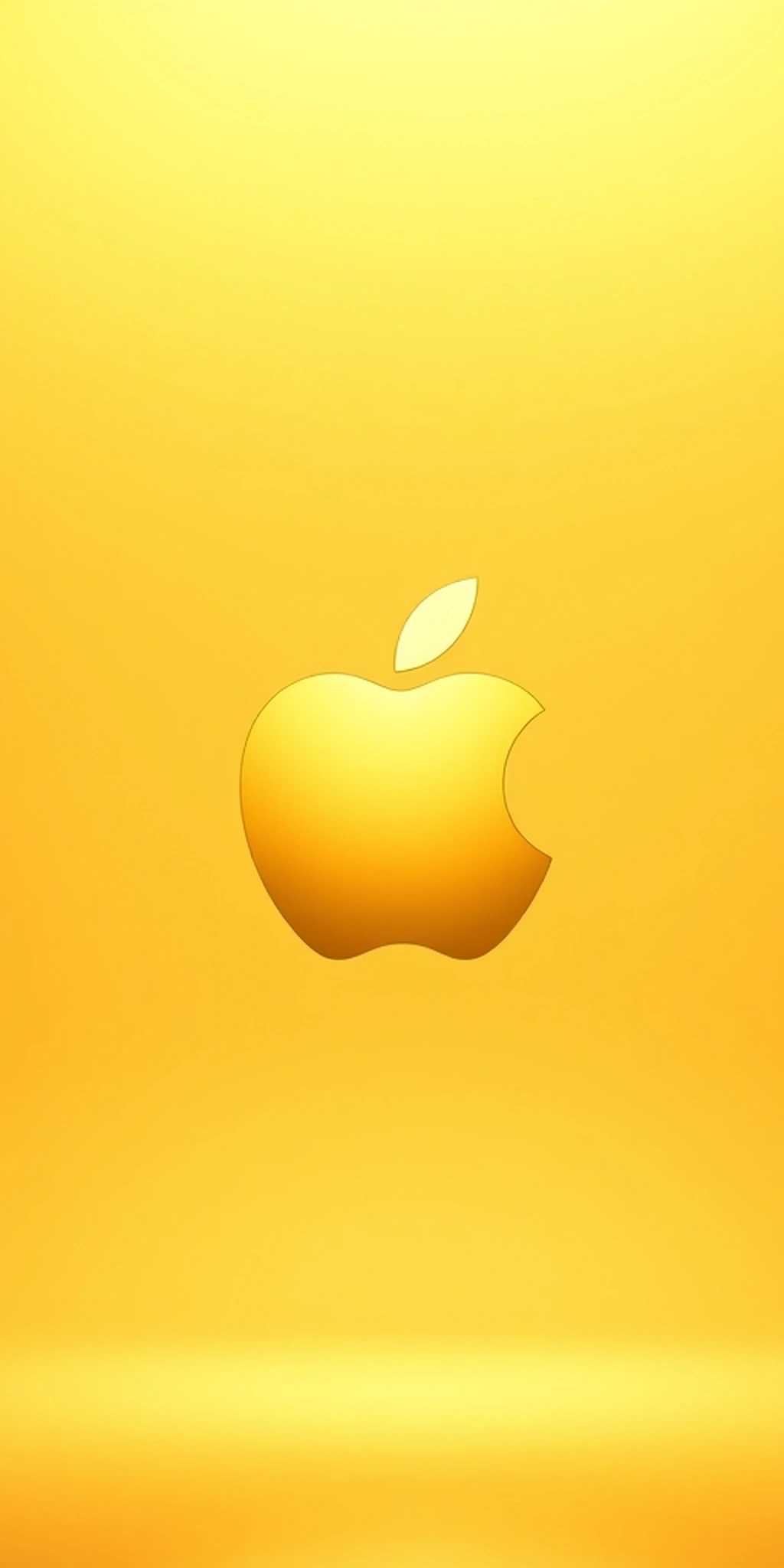 Shiny Golden Apple Inc Top Light Shade Backdrop — Free iPhone Wallpaper ...