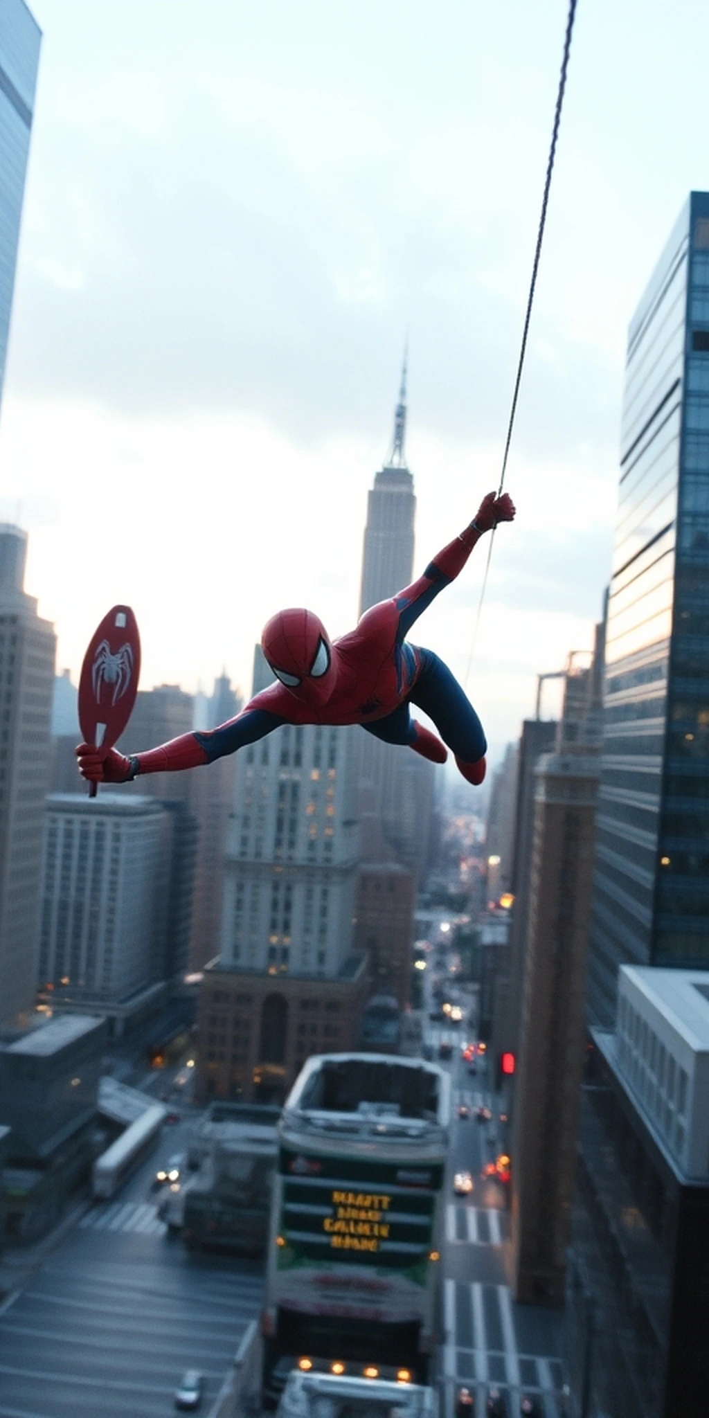 Spiderman, New York City, Building Crawling NYC — Download Free iPhone ...