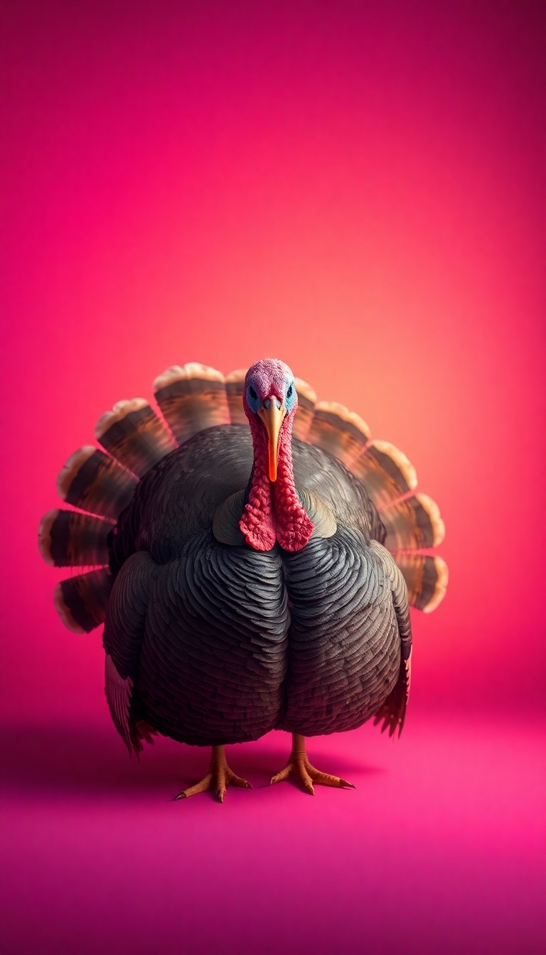 Turkey With A Thanksgiving Hat On — Free iPhone Wallpaper (4K/HD) | 2026