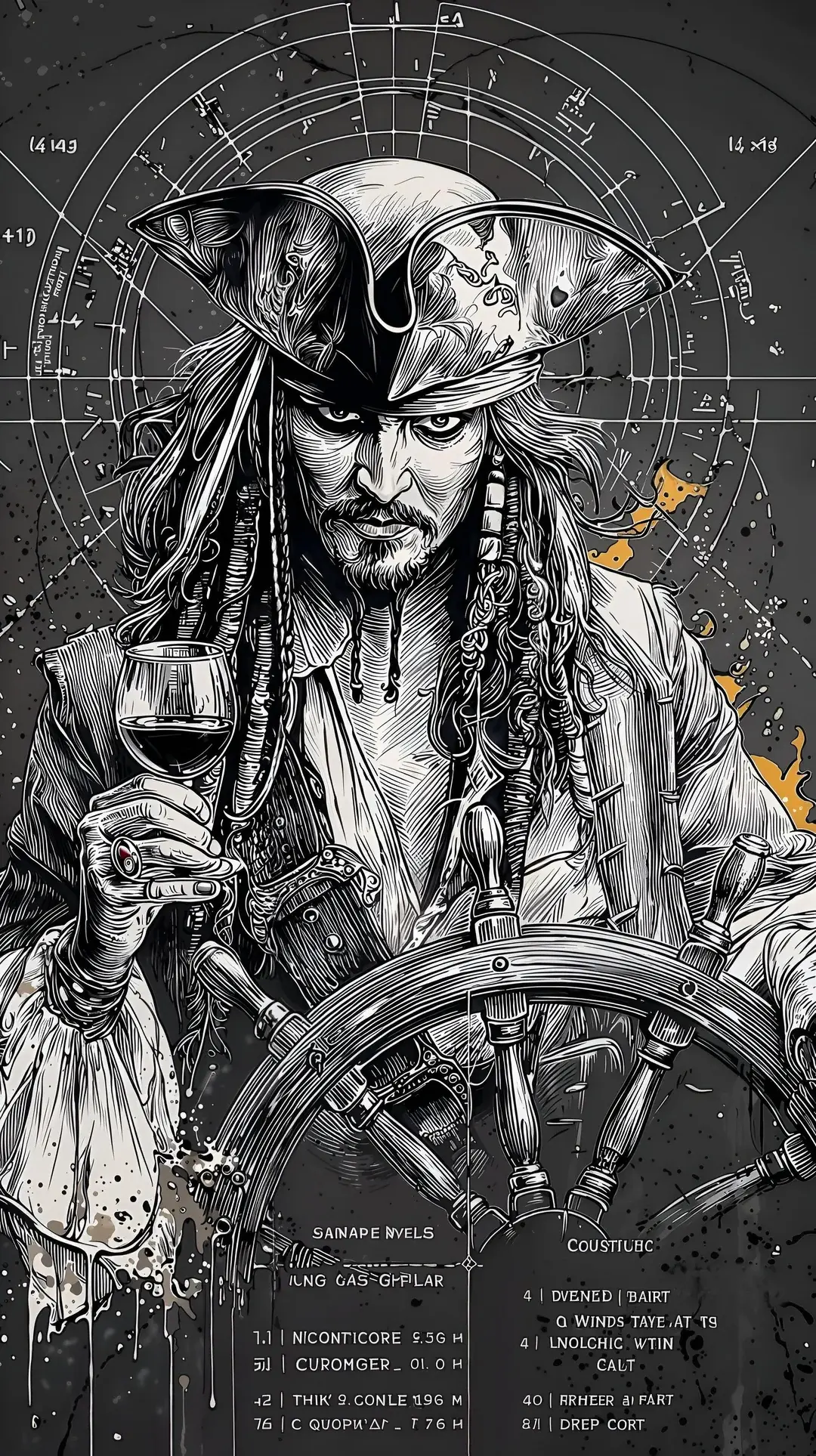 Johnny Deep Pirates Of The Caribbean Movie Best iPhone Wallpapers ...