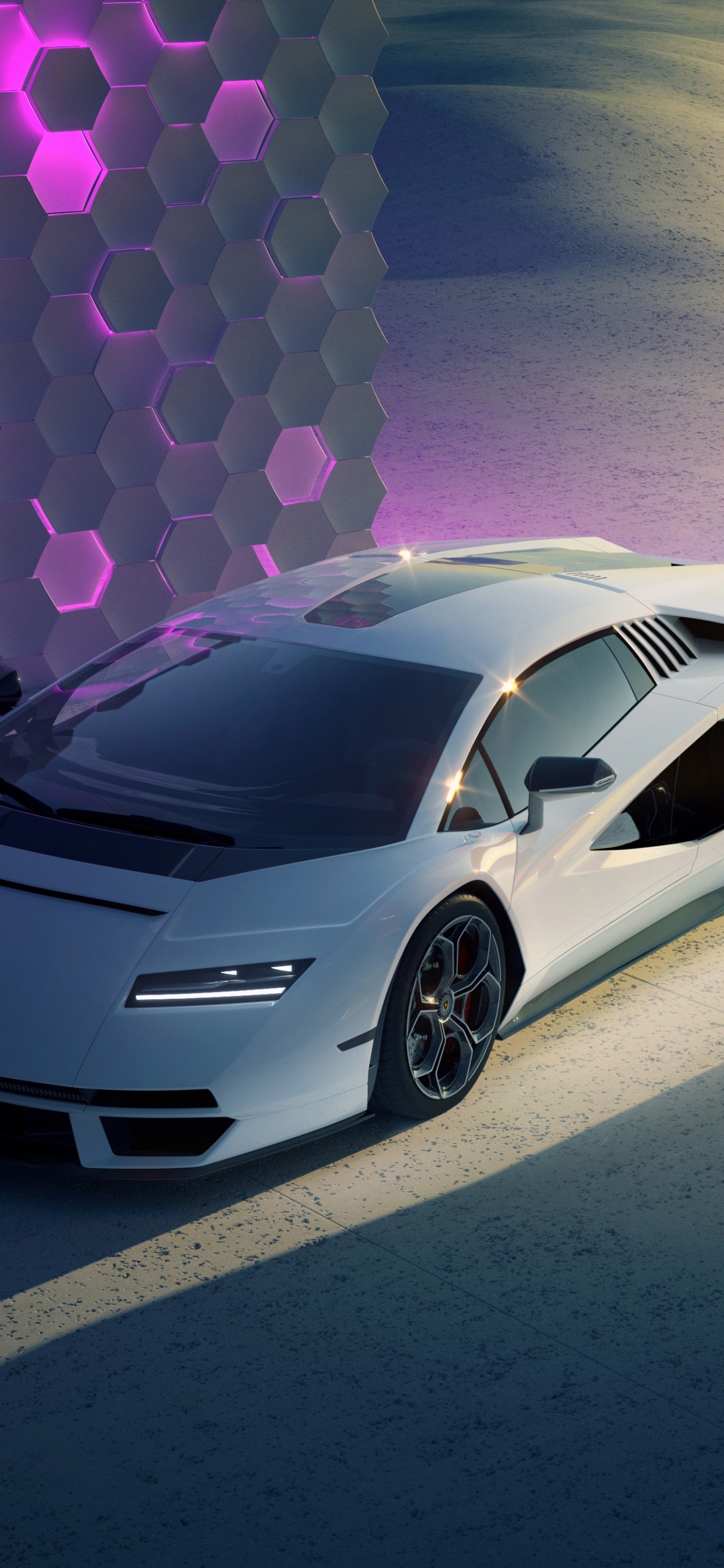 Lamborghini White Best iPhone And Android Desktop Lock Screen Home Screen Wallpapers Backgrounds ...