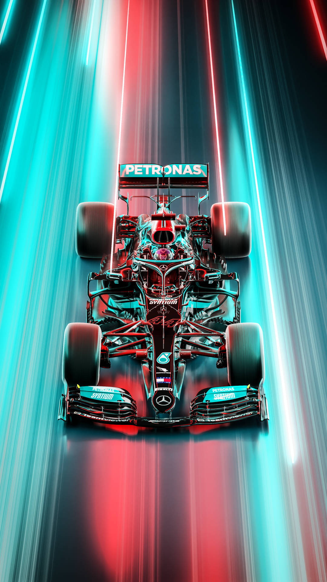 Mercedes Neon Top F1 Formula 1 Formula Racing Cars — Free iPhone ...