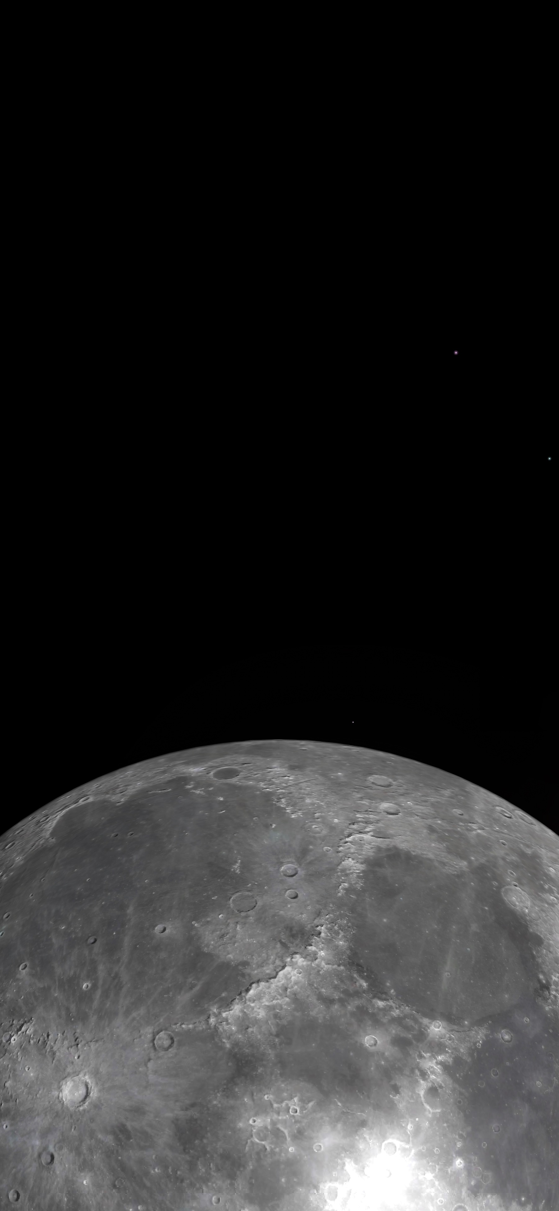 Moon And Space Craters Wallpapers For iPhone 17 Pro Max And iPhone Air ...