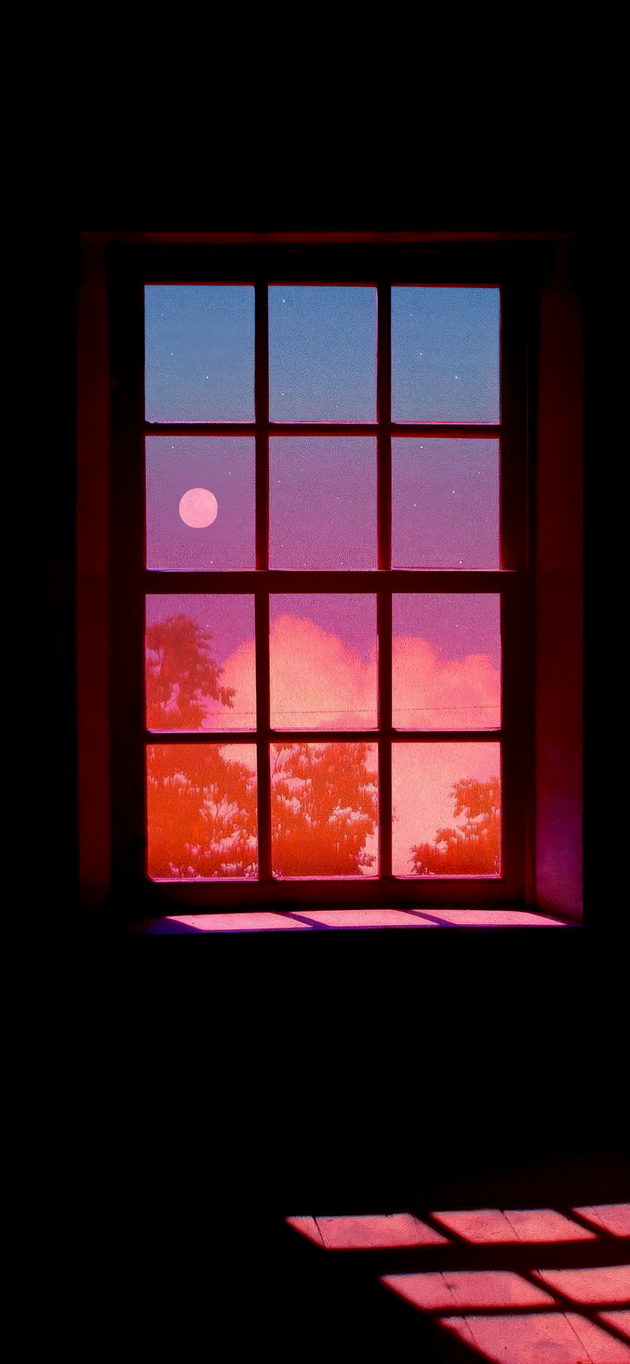 Moonlight Window — Free iPhone Wallpaper (4K/HD) | 2025