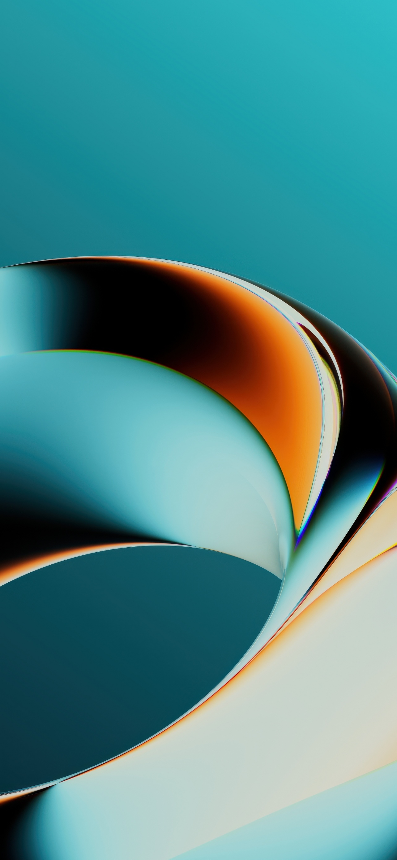 OxygenOS 15 Stock Green Default — Download Free iPhone Wallpapers