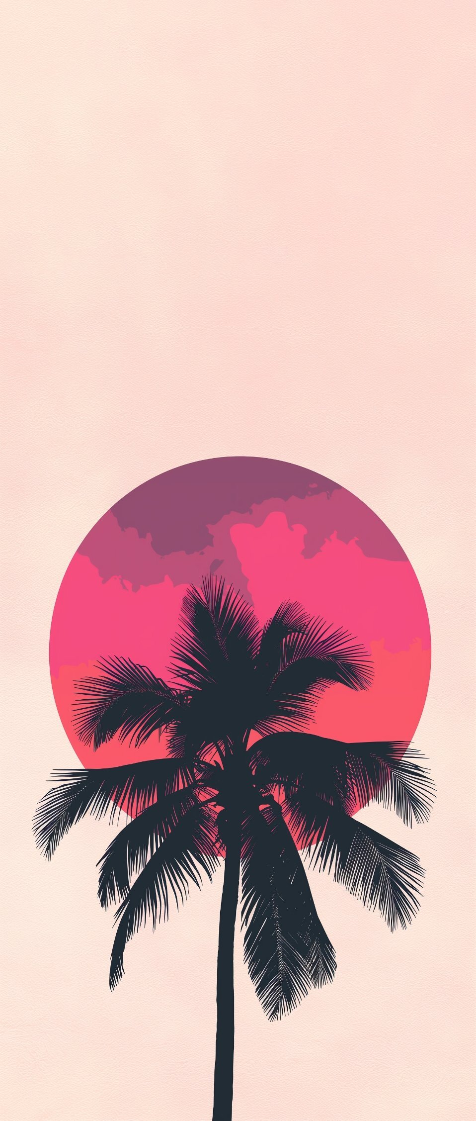 Palm Tree Minimalist Cream Color Best Top Wallpapers Of 2025 And 2026 ...