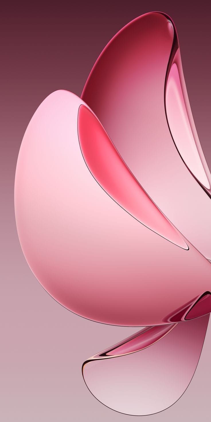 Panes Of Glass 3D Pink Best New Wallpapers For Liquid Glass On Apples ...