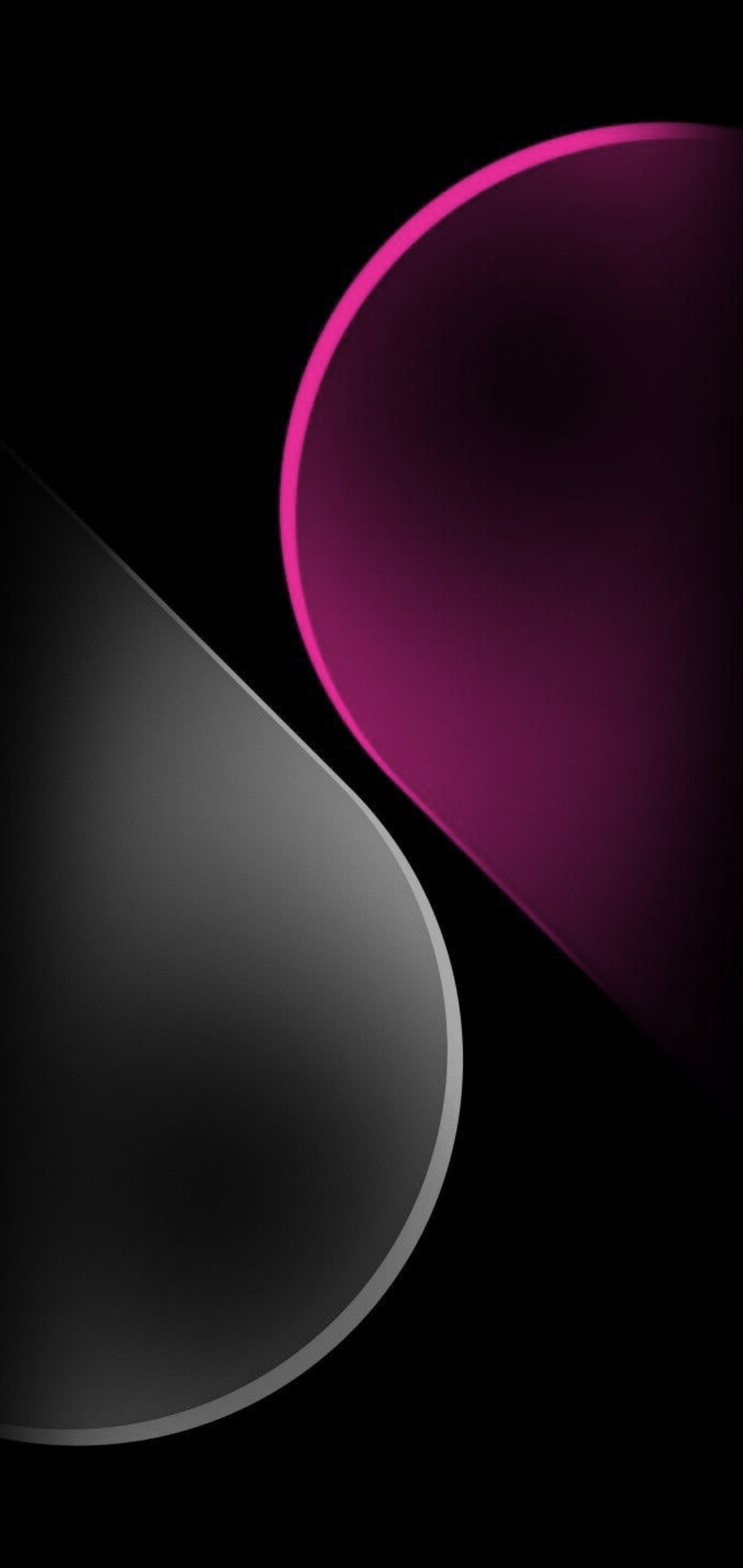 Pink And Black Minimalistic Shapes Best Free Custom Wallpapers And ...