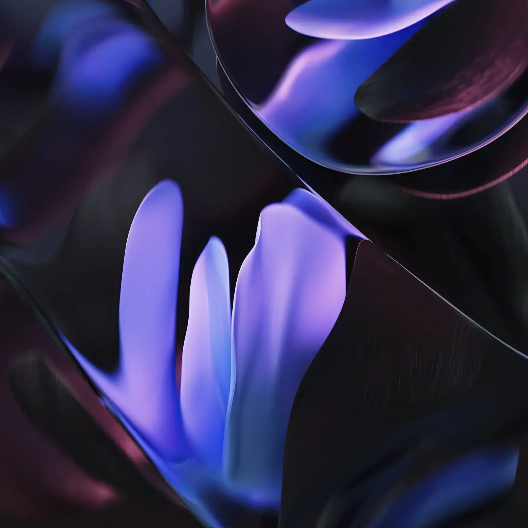 Premium Obsidian Dark Mode Official Google Pixel 9 Pro XL Default Stock ...