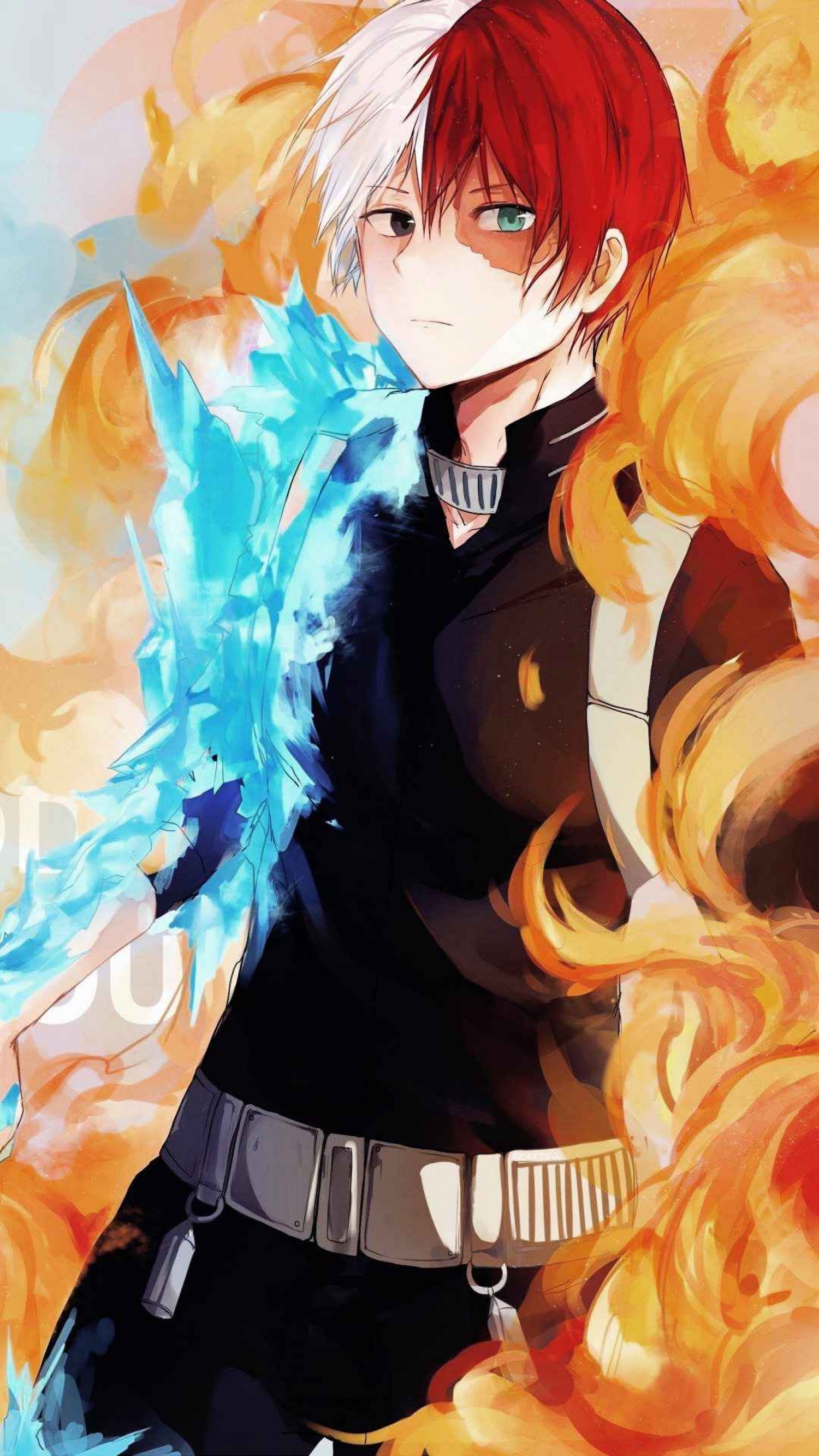 Shoto White And Red — Free iPhone Wallpaper (4K/HD) | 2026