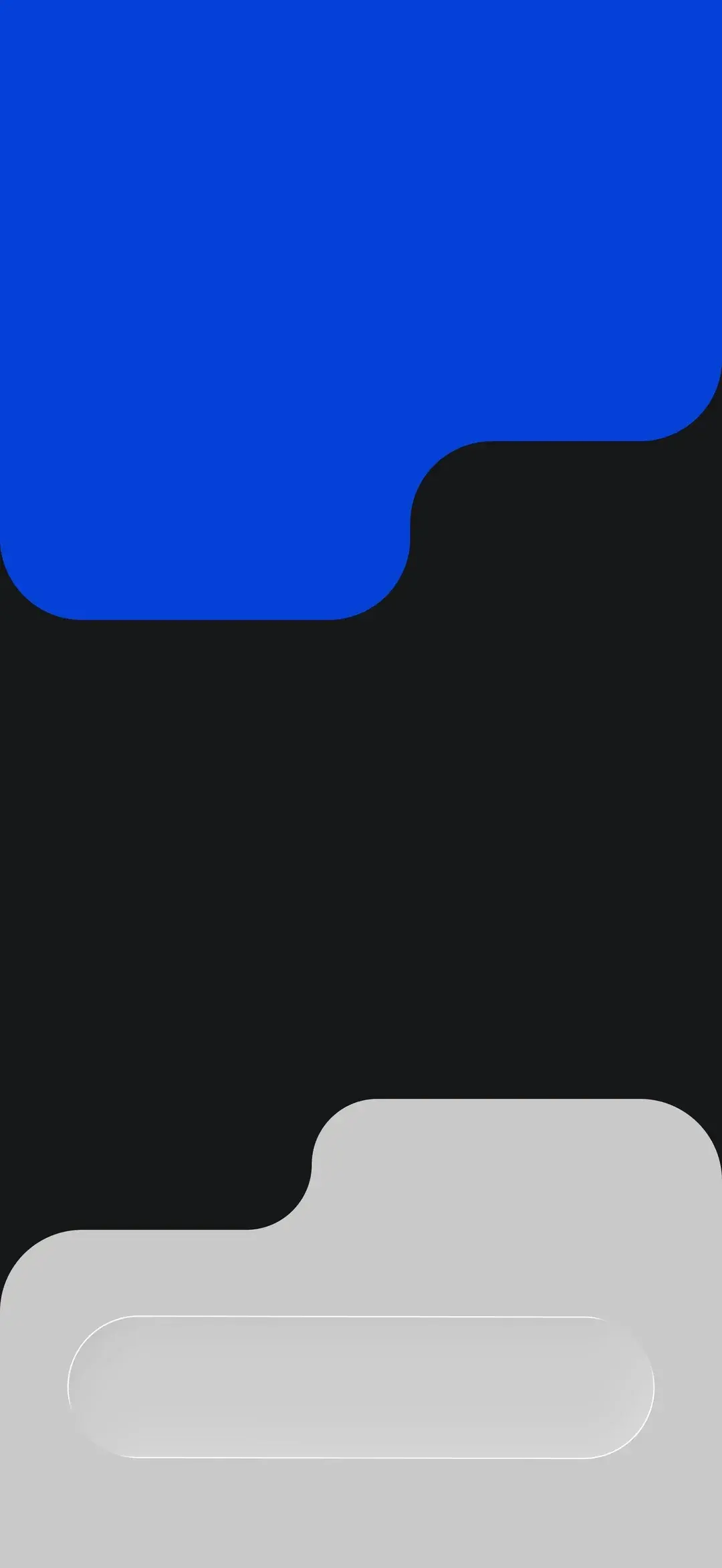 Simple Blue Best iPhone Wallpapers Backgrounds And Screensavers For ...