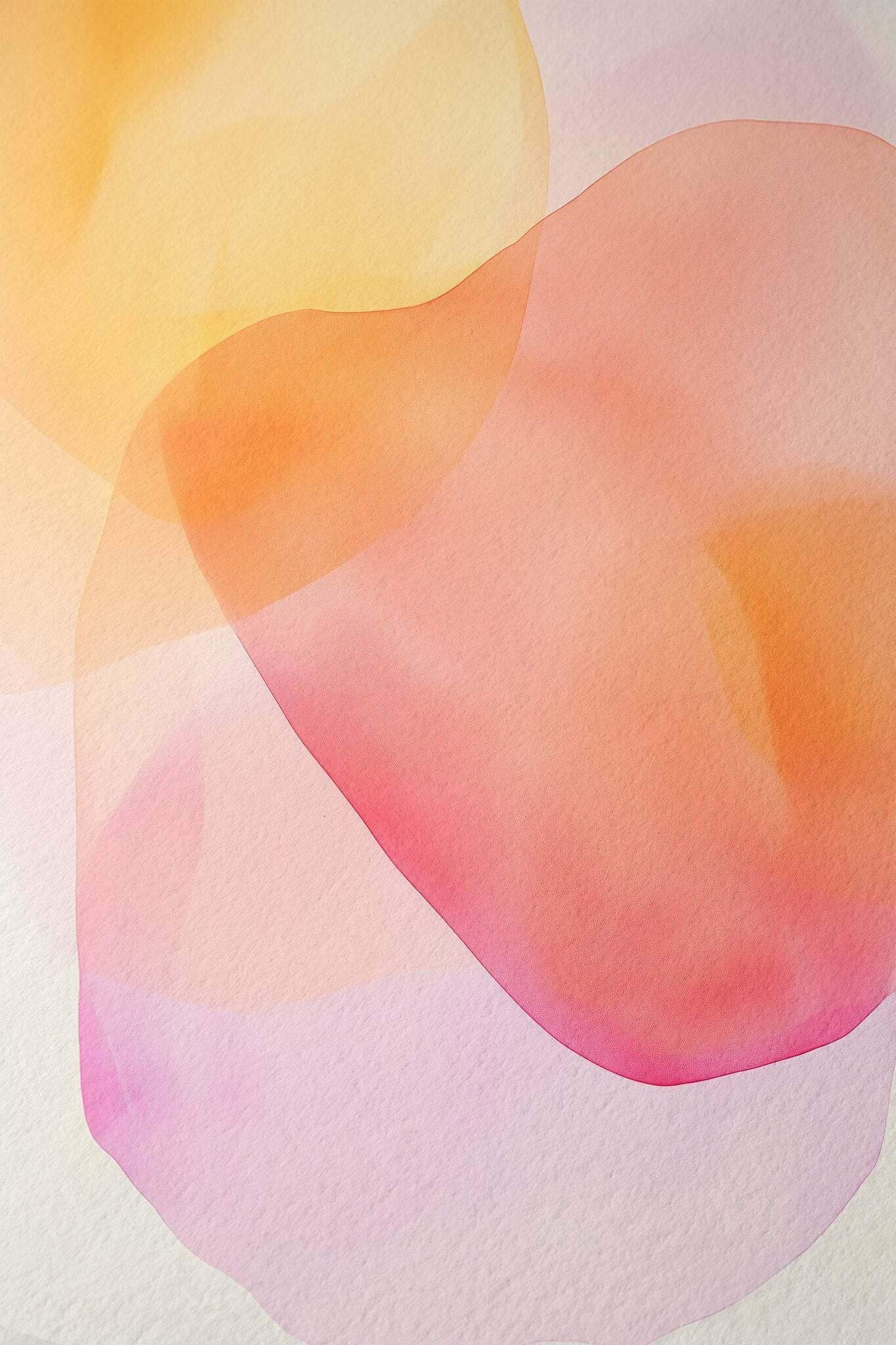 Soft Sunrise Gradient Art Wall Art — Free iPhone Wallpaper (4K/HD) | 2025