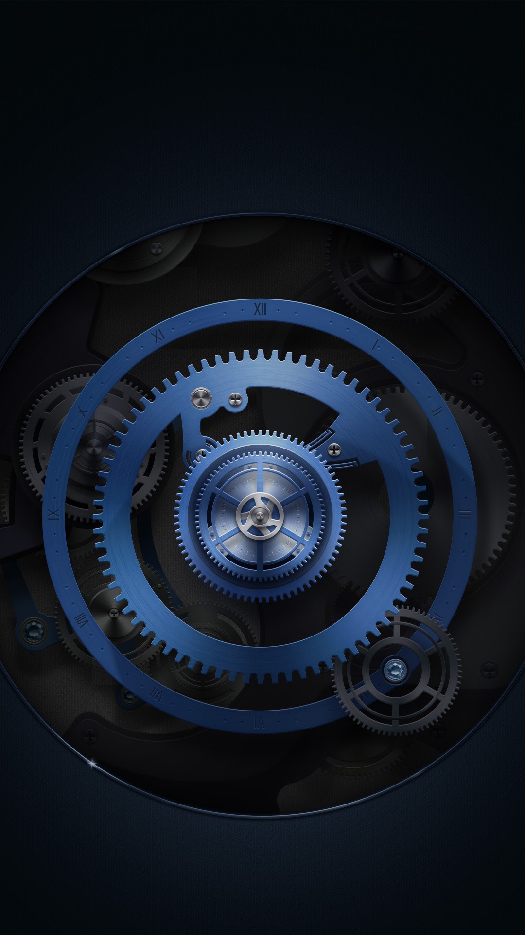 ZTE Nubia Theme Cogs Wheels — Free iPhone Wallpaper (4K/HD) | 2025