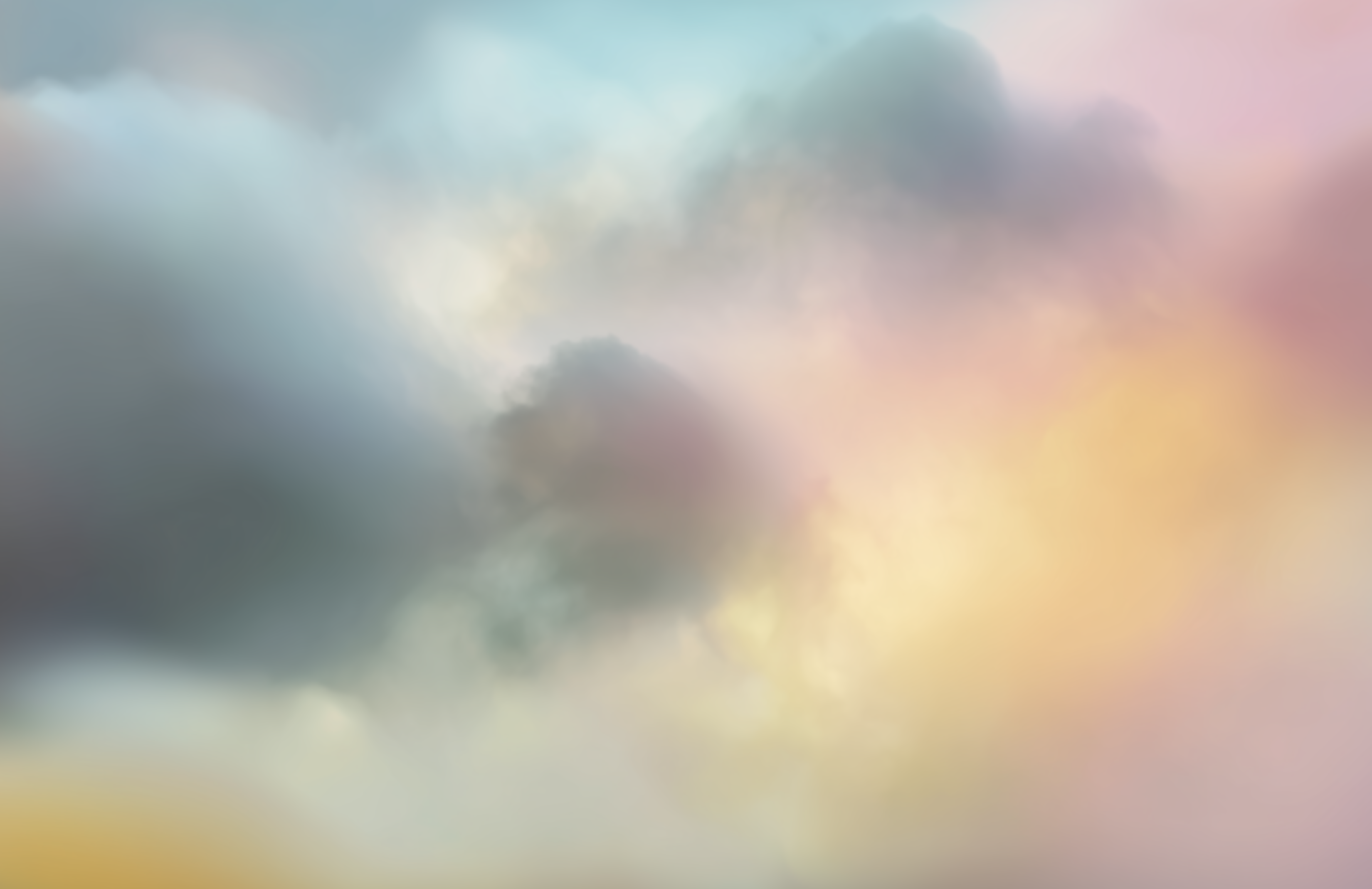 Colorful Clouds Simple Minimalist Best Wallpapers For macOS 26 Tahoe M3 ...