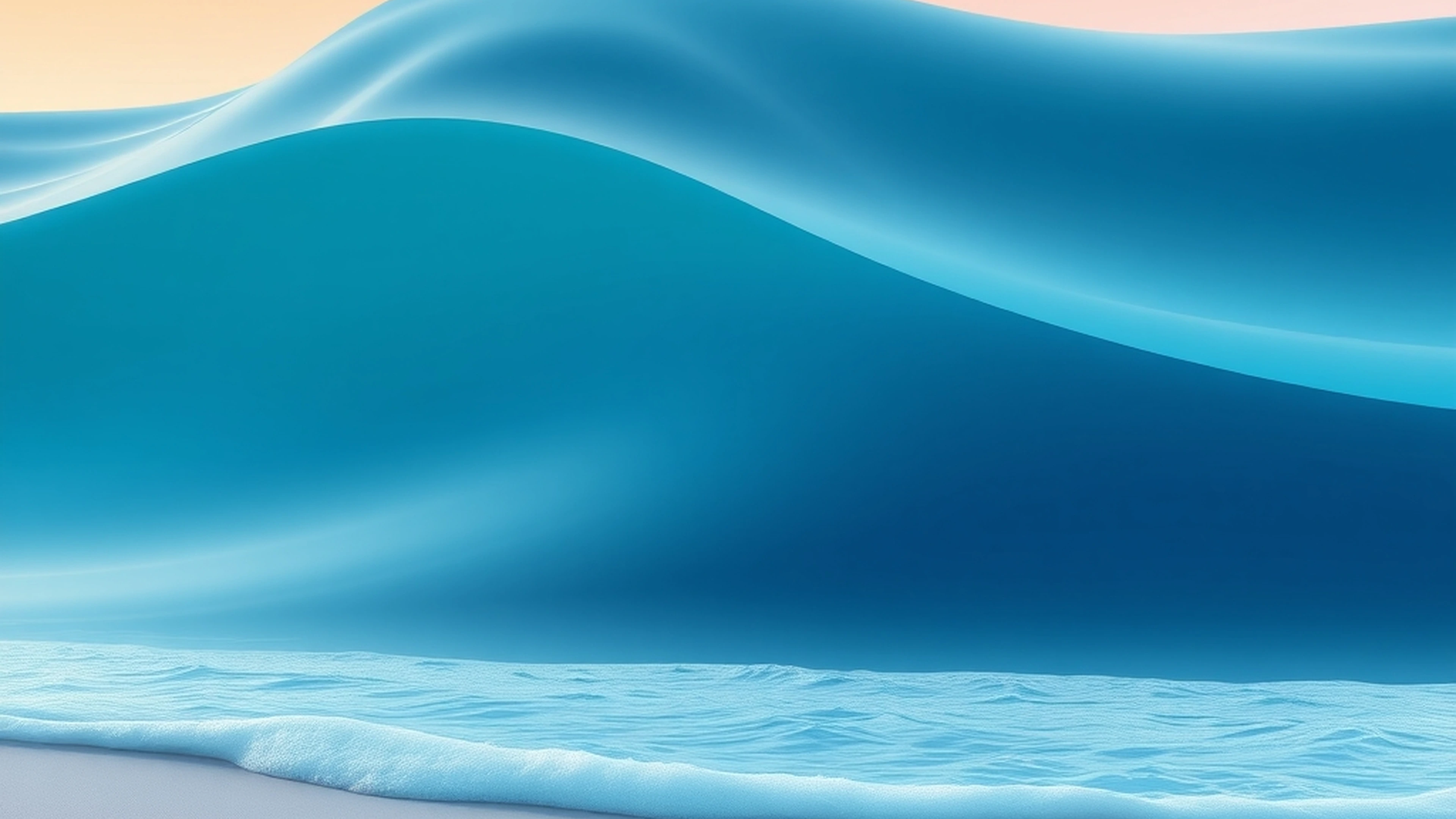 Style, Smooth Gradients, Abstract Waves, Modern Apple Aesthetic ...