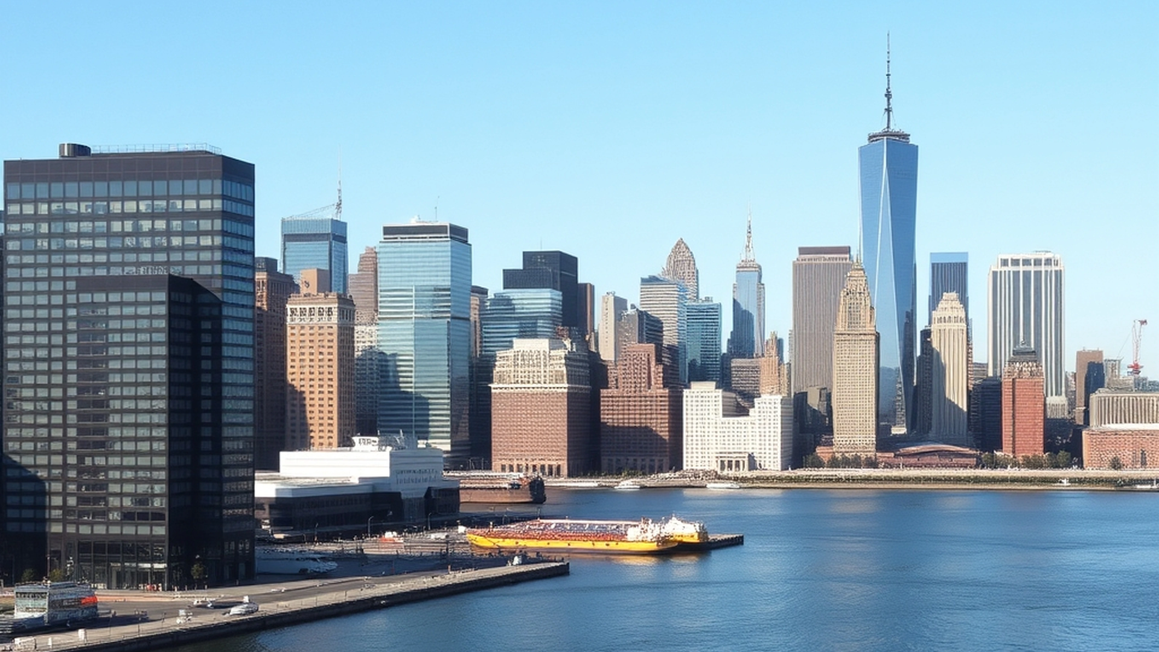 4K Of The NYC Skyline — Download Free Mac or PC Wallpaper (4K/HD)